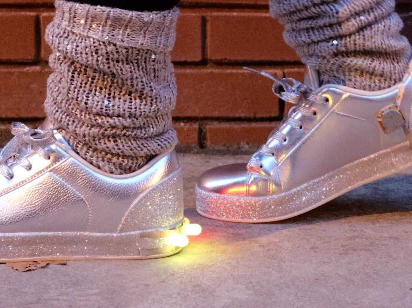 LED Sneakers - Your Shoes, Illuminated! : 10 Steps (with Pictures ...
