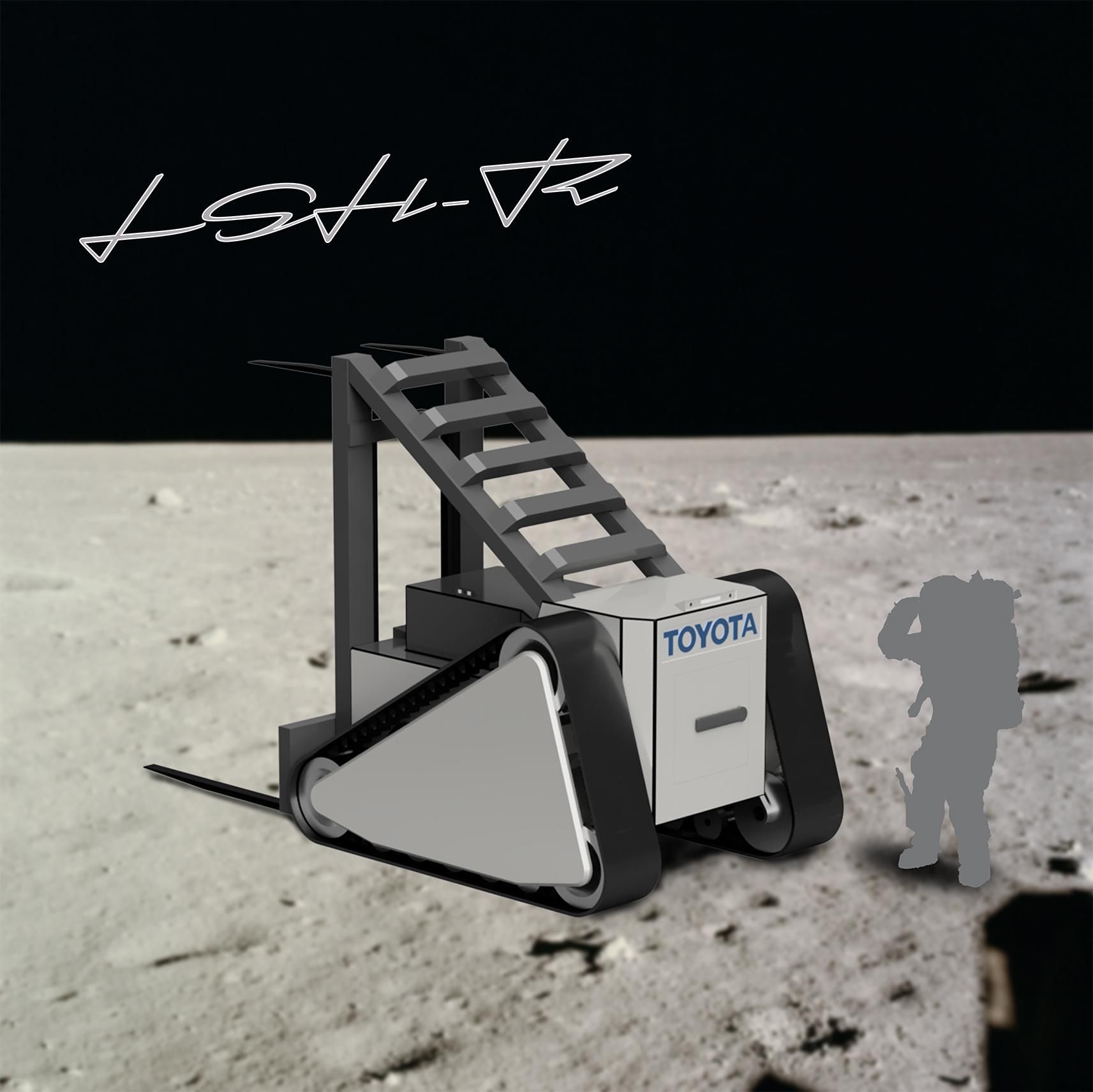 Electric Counterbalance Forklift for Use on the Moon : 3 Steps ...