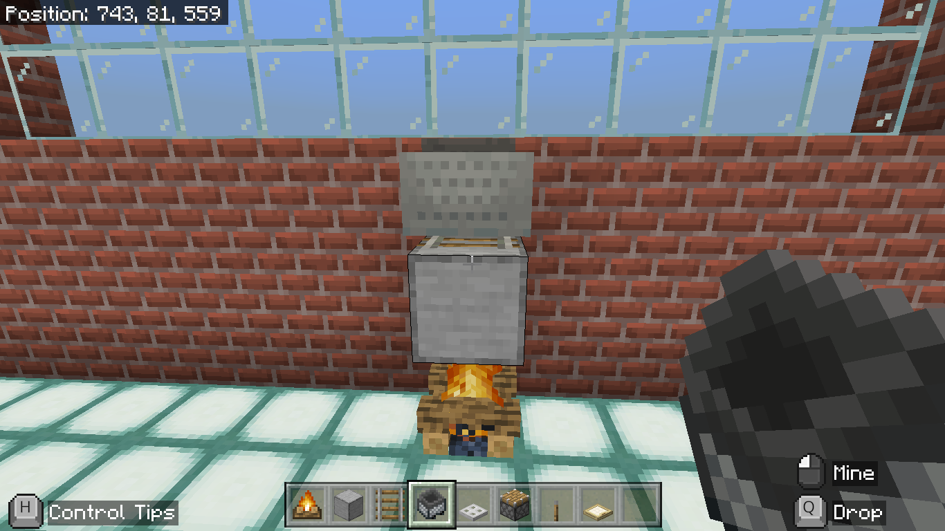 Realistic Smoke-Free Minecraft Stove Top/Oven and Sink : 6 Steps ...
