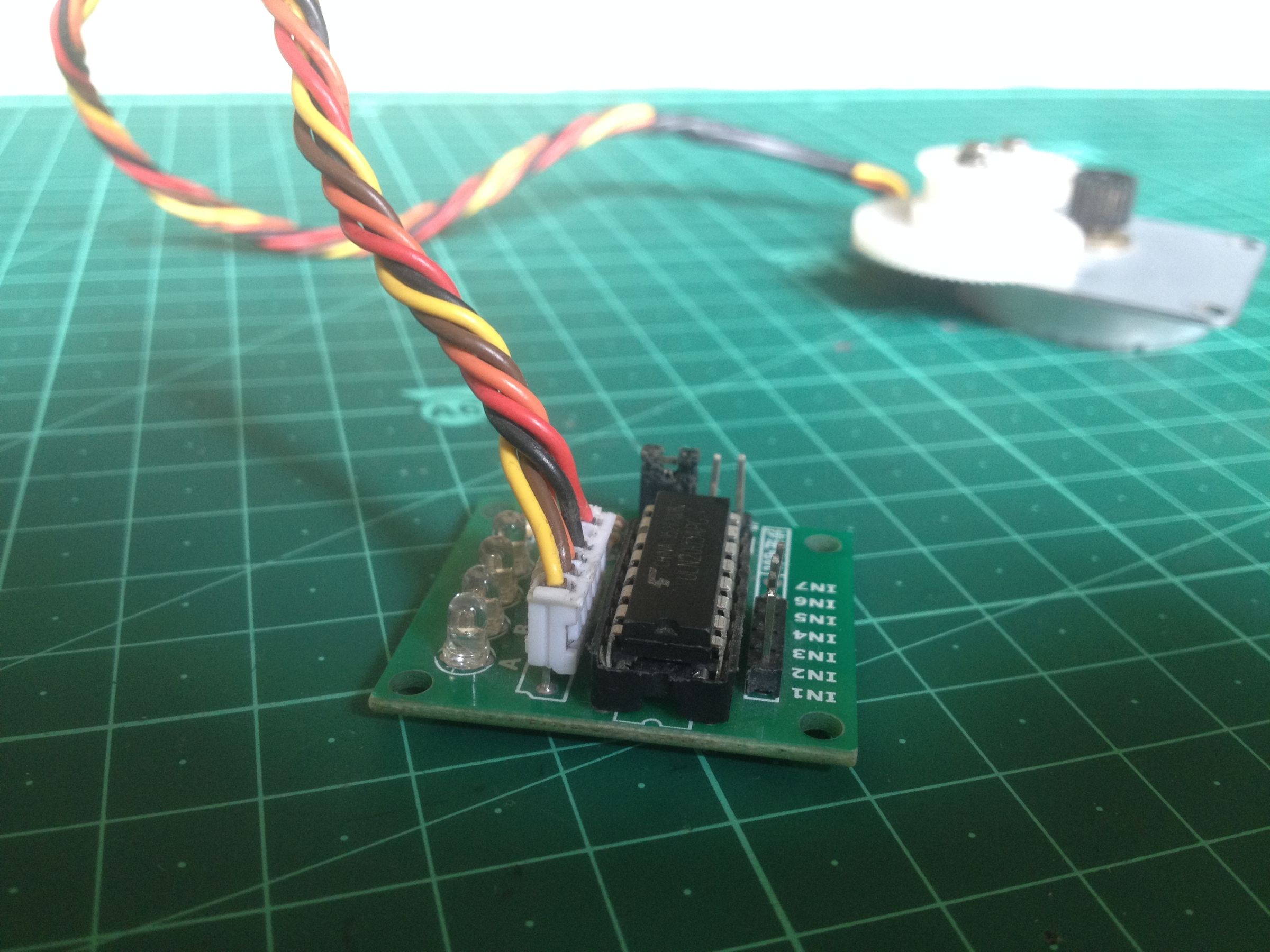 Stepper Motor Controlled Stepper Motor Without Microcontroller! : 6 ...