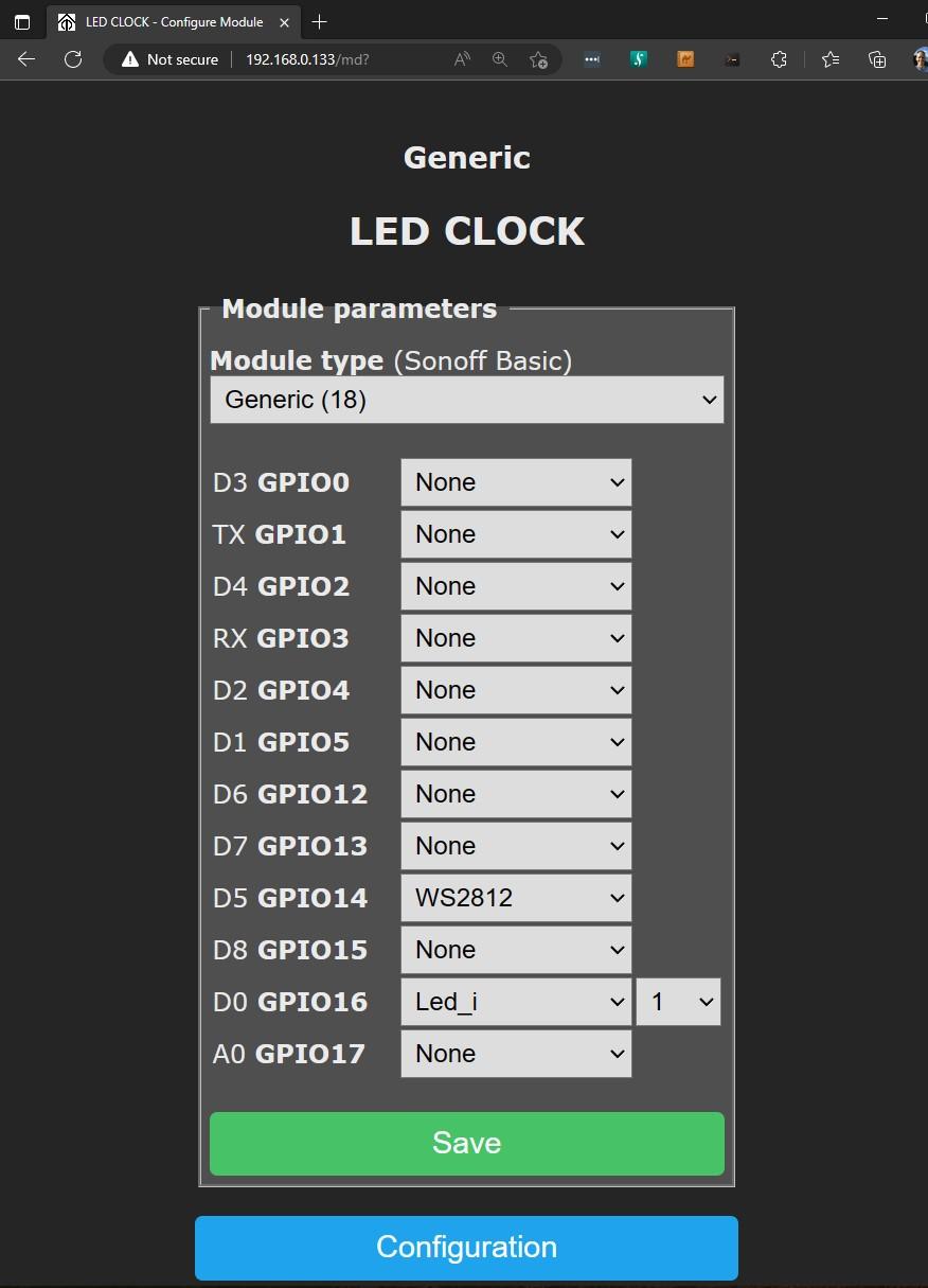 Simple 60 LED Ring Clock, Tinkercad Design, 3D Printed, WiFi NTP Connected, Tasmota Firmware : 6 ...