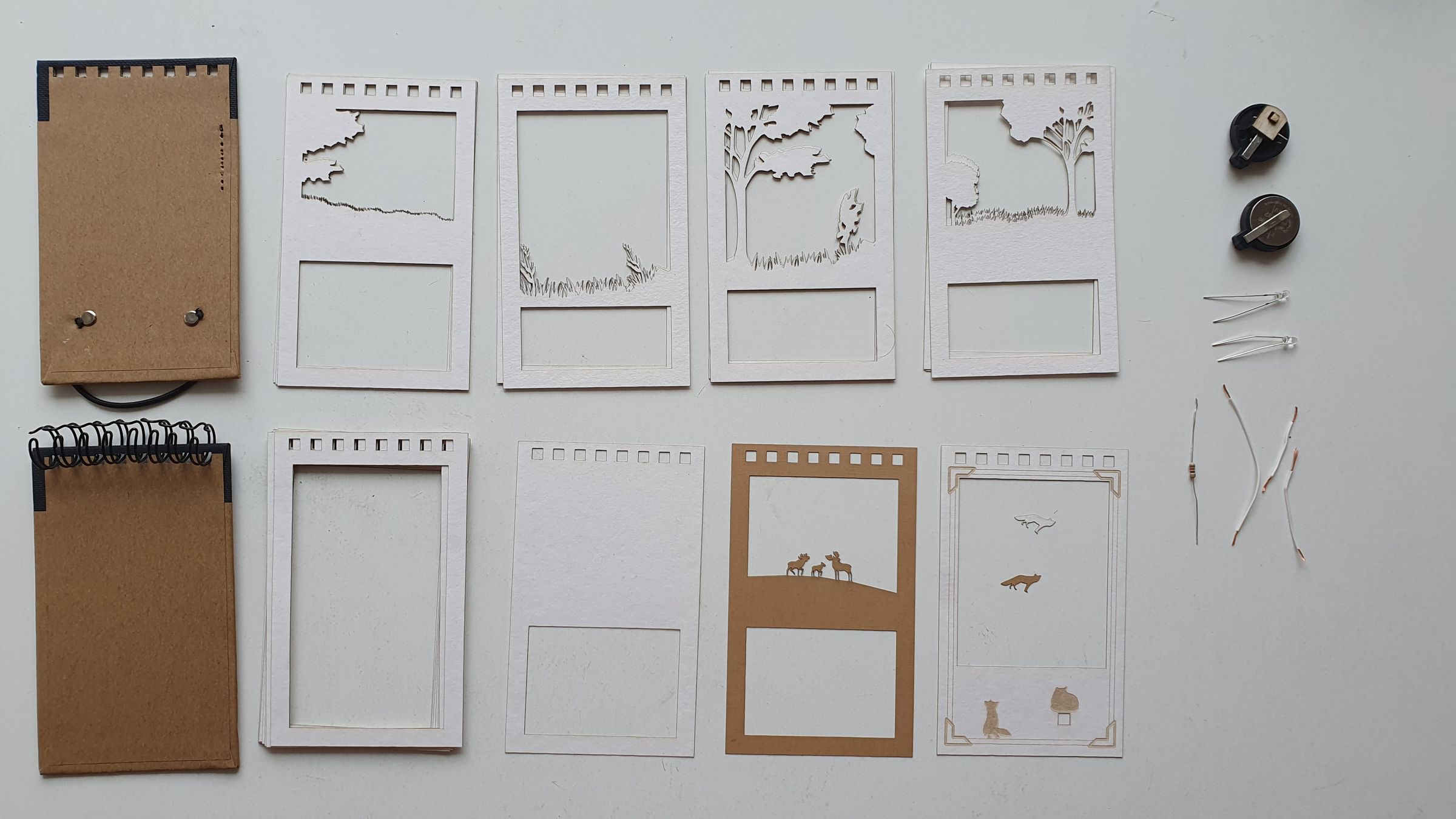 Make a Shadow Box Out of Your Notebook : 6 Steps (with Pictures ...