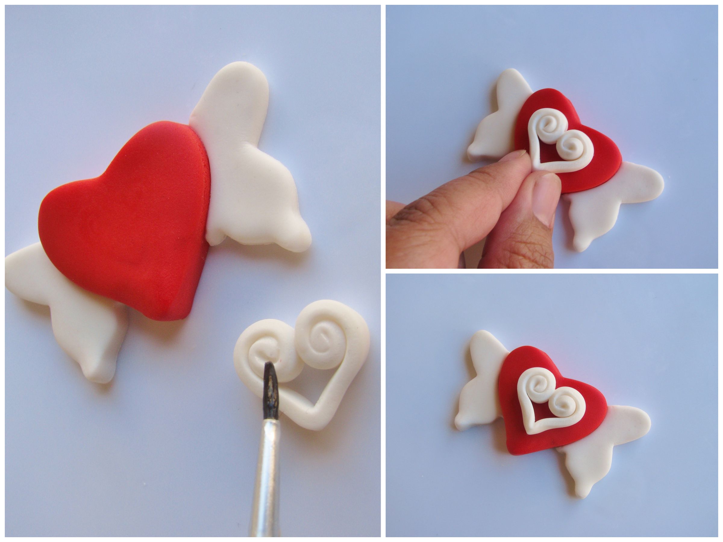 Sending All My Love Cupcake Topper Tutorial : 5 Steps (with Pictures ...