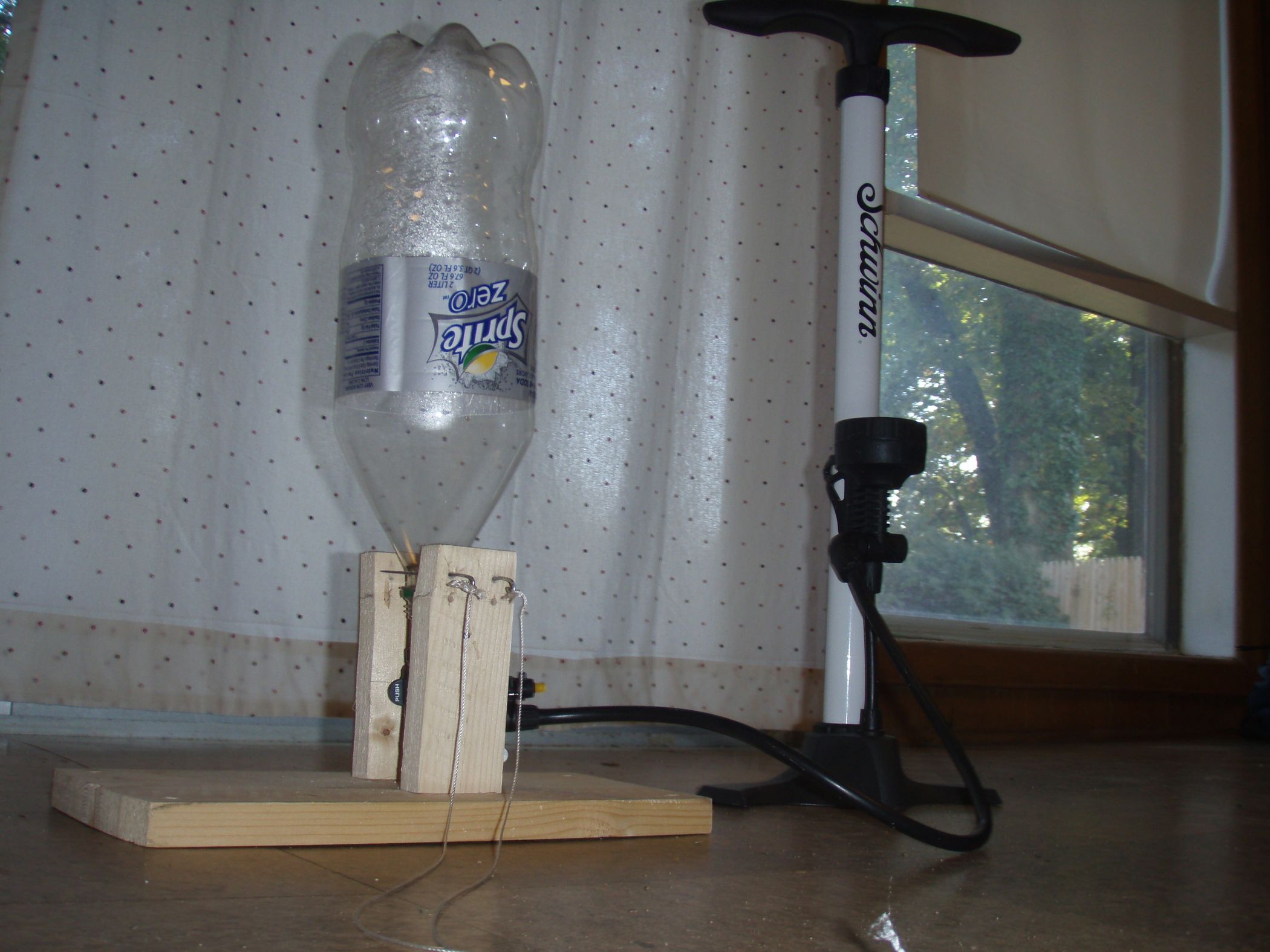 Homemade Water Rocket Launcher : 4 Steps - Instructables