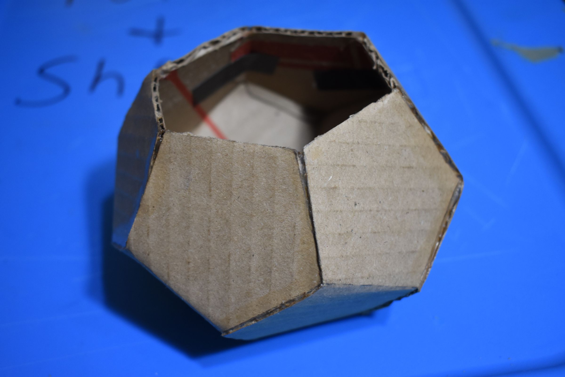 Modern Geometric [Cardboard] Planter : 8 Steps (with Pictures ...