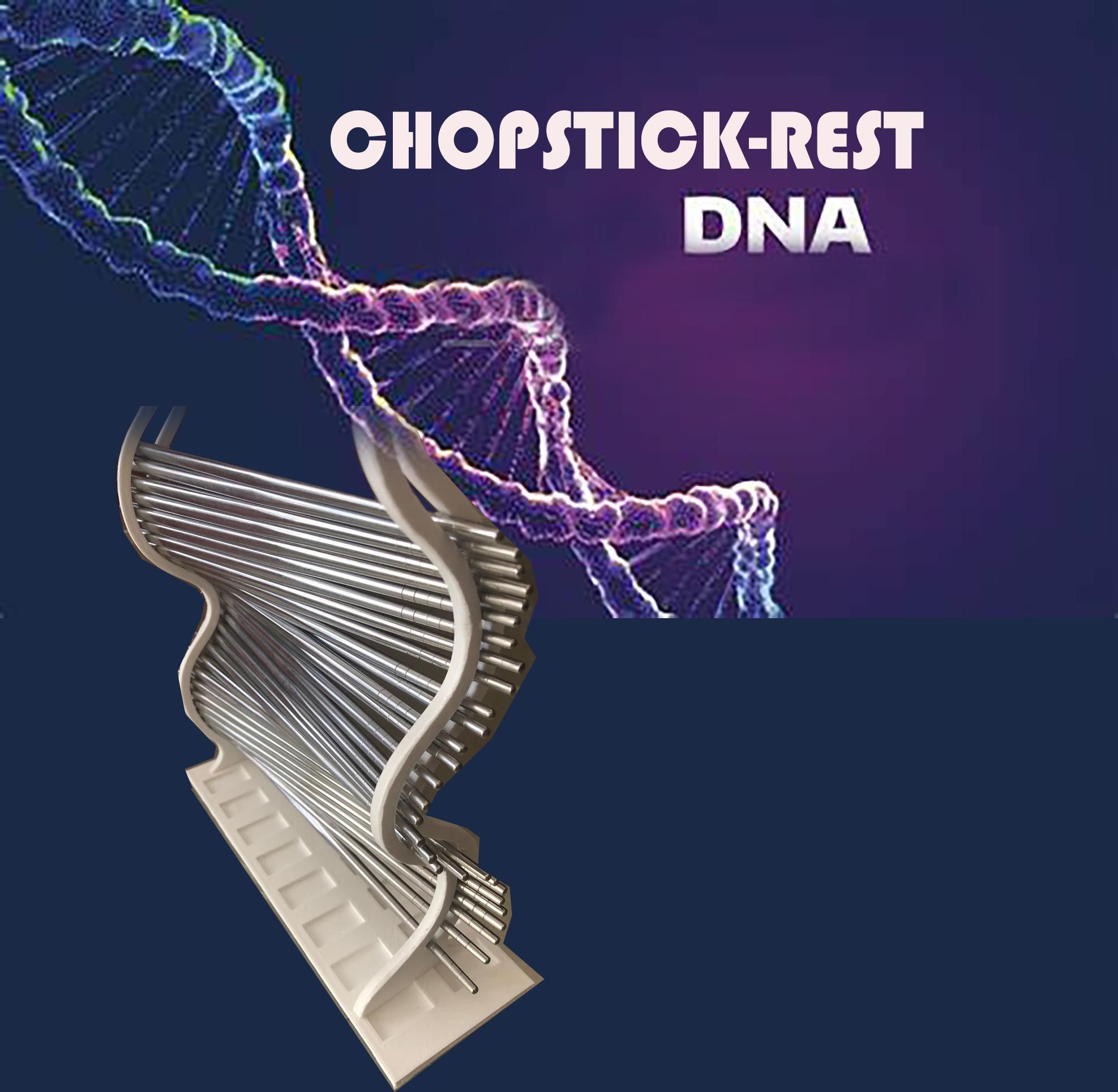 DNA-Chopstick Rest : 3 Steps - Instructables