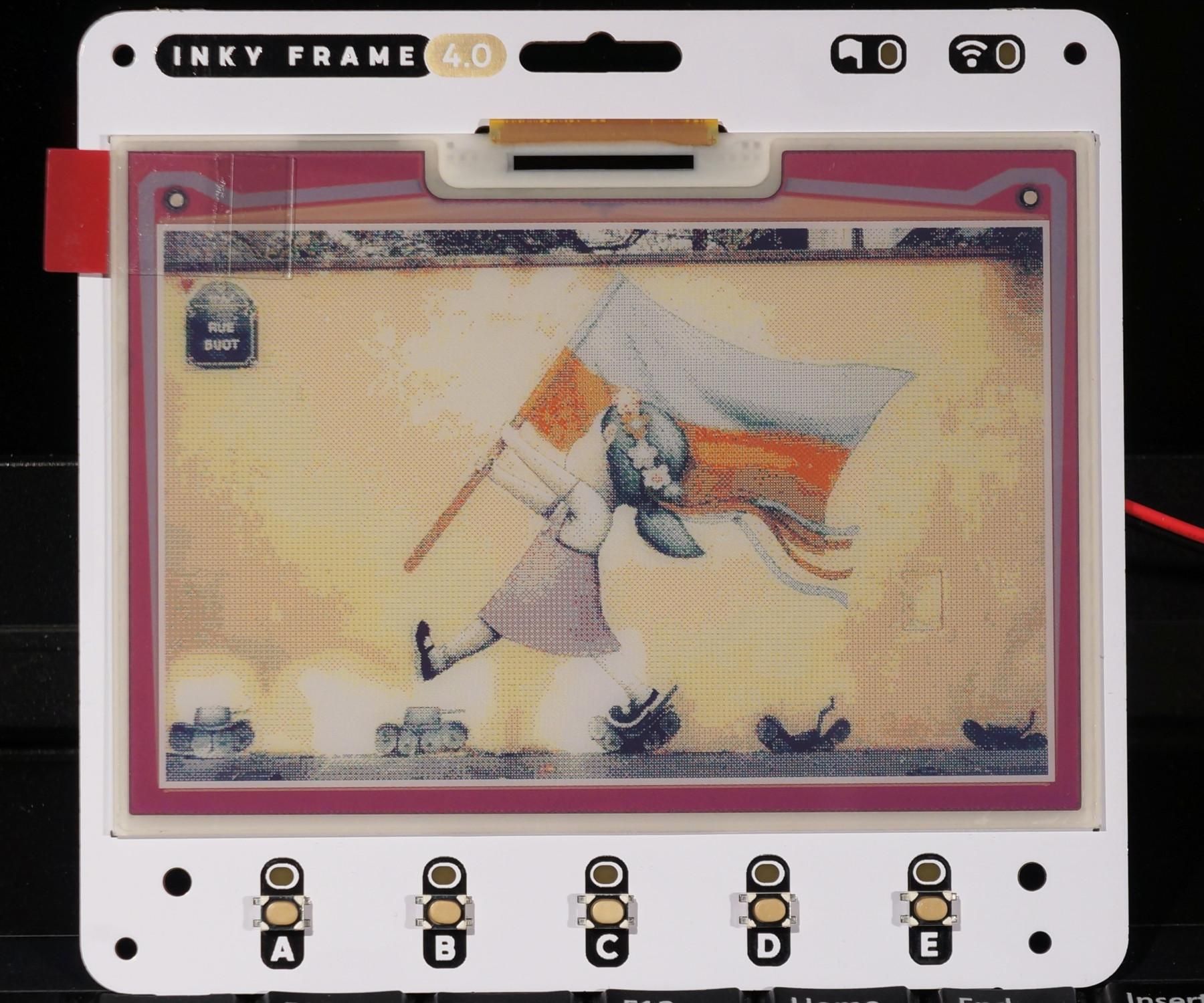 Pimoroni Inky Frame Comparison - 4 Inch Vs 5.7 Inch : 18 Steps (with Pictures) - Instructables