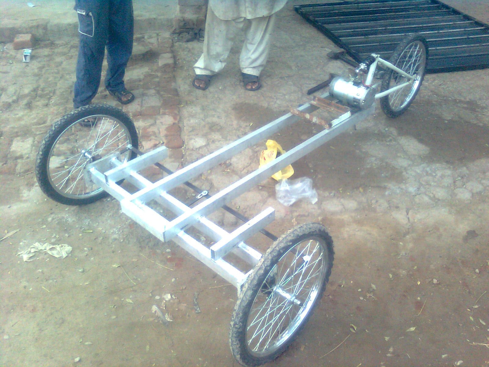 Solar Powered Reverse Trike : 10 Steps (with Pictures) - Instructables