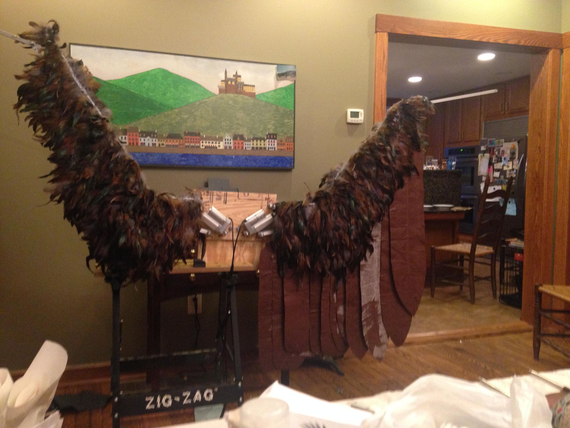 Articulating Electric Mechanical Wings : 10 Steps (with Pictures ...