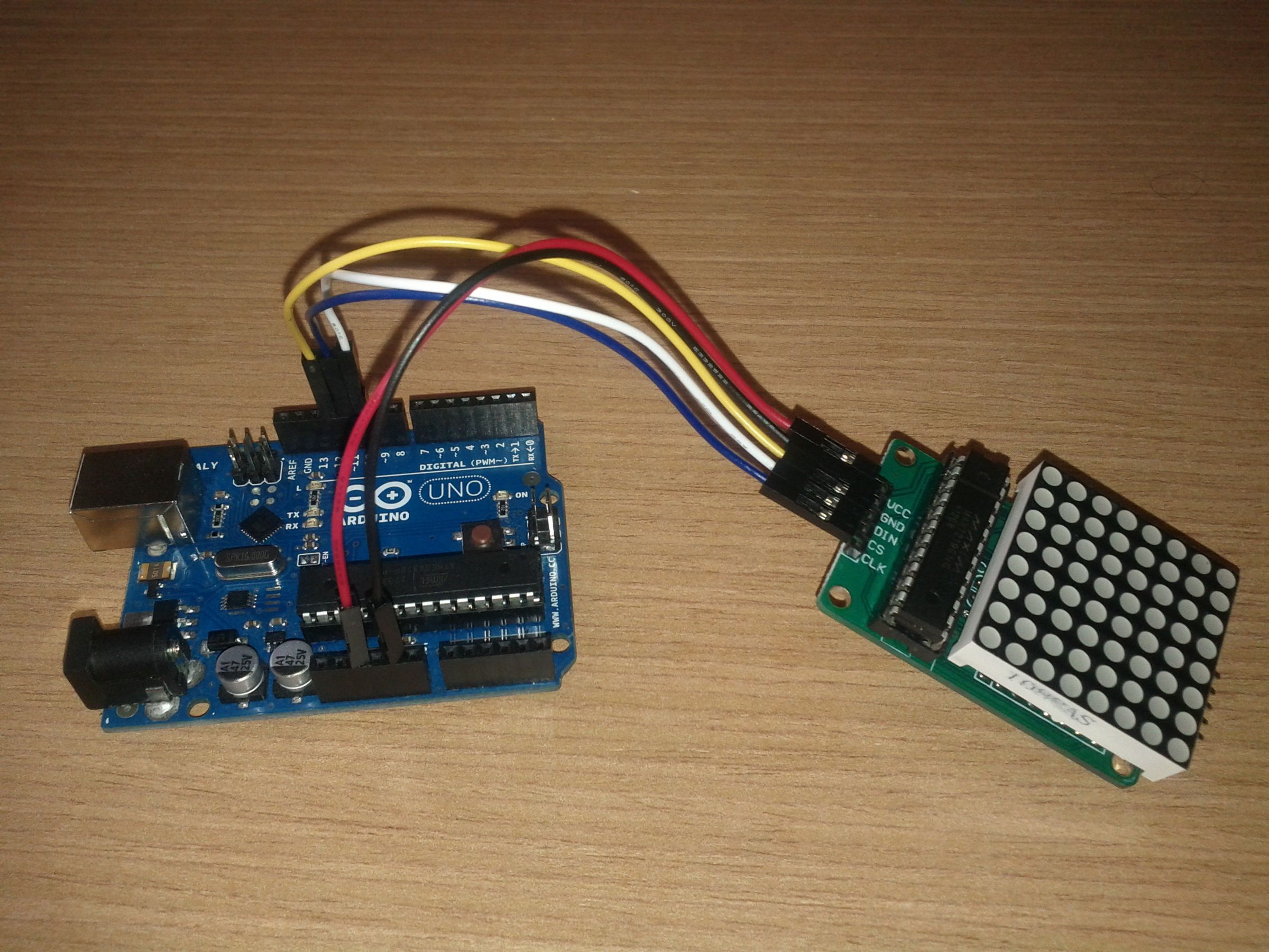 Arduino Matrix Display Emotional Faces : 4 Steps - Instructables