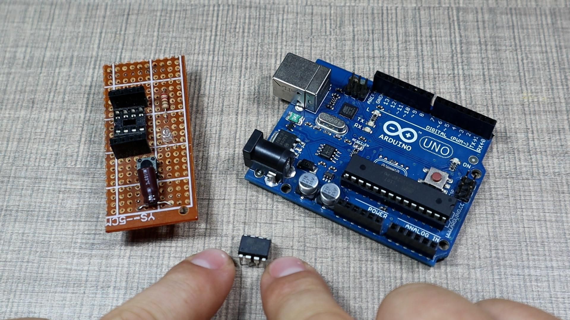 ATtiny Programmer Shield for 3 ICs at a Time : 7 Steps (with Pictures ...