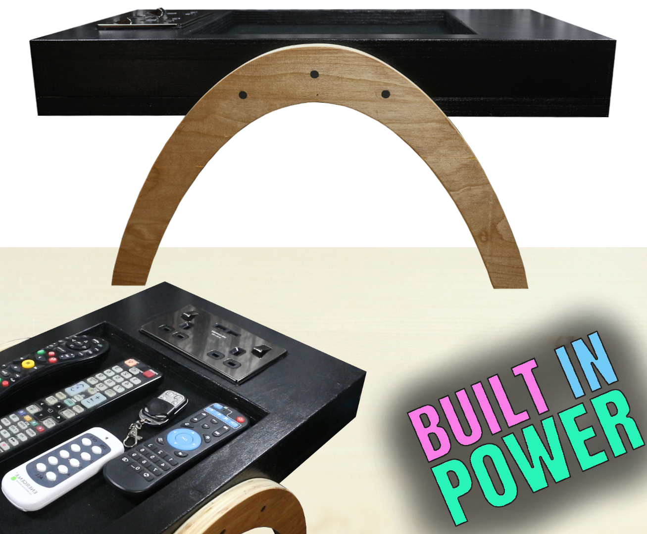 Make a Mini Side Table With Built in Power! : 4 Steps (with Pictures ...