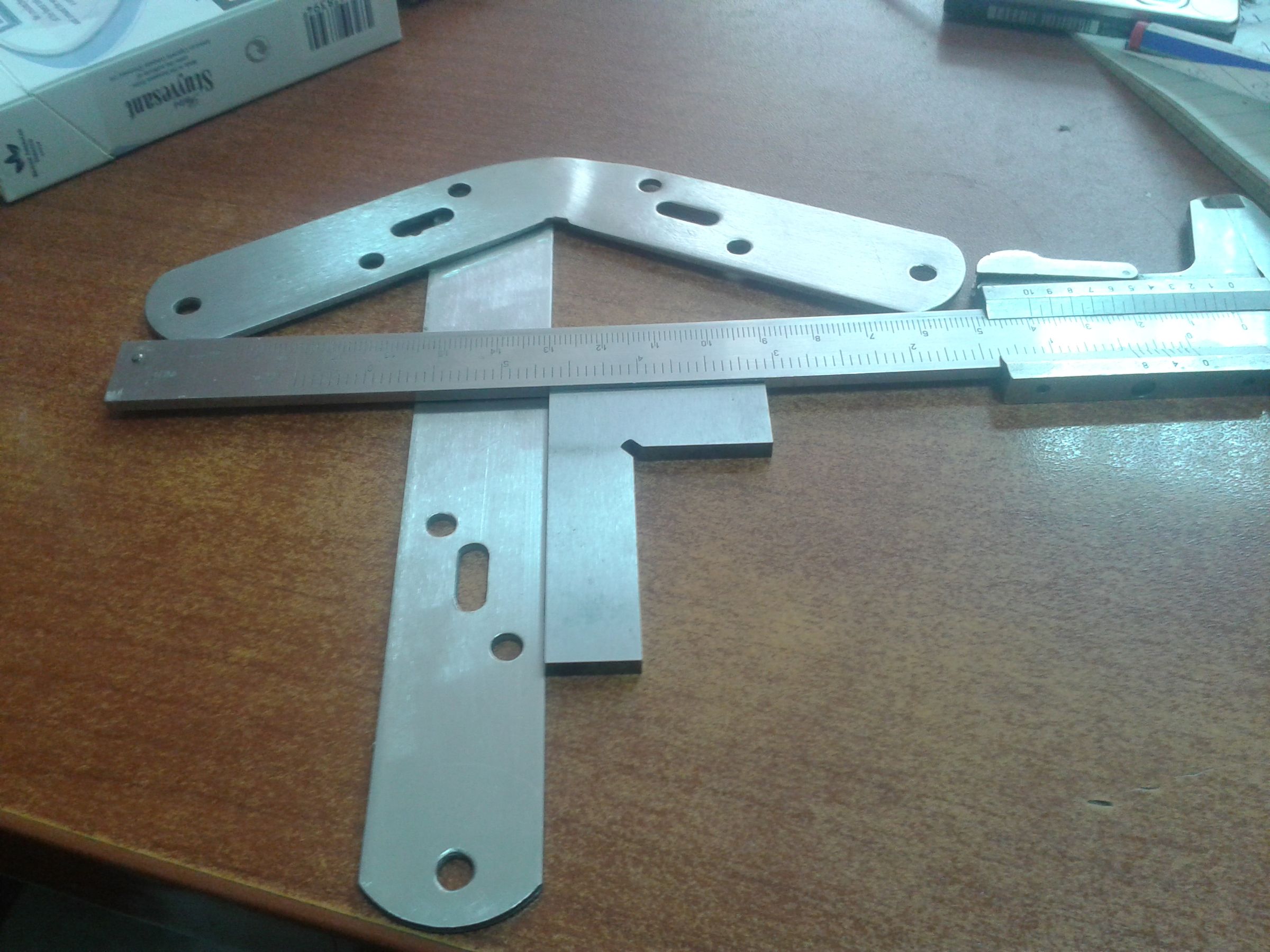 DIY Circle Center Finder Tool, Stainless Steel Made : 4 Steps (with ...