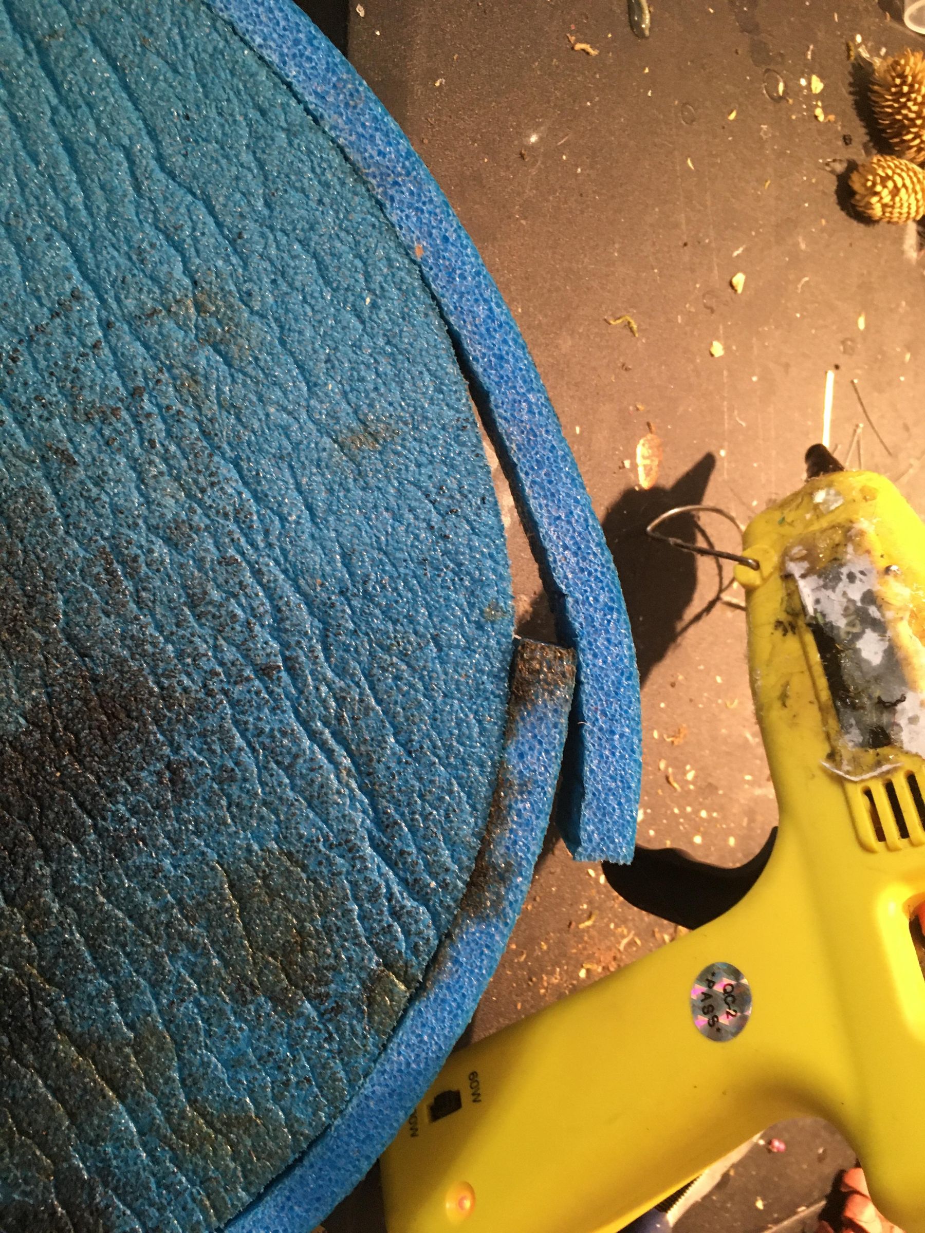Broken Barstool Upgrade (Leather Edition!) : 23 Steps (with Pictures ...
