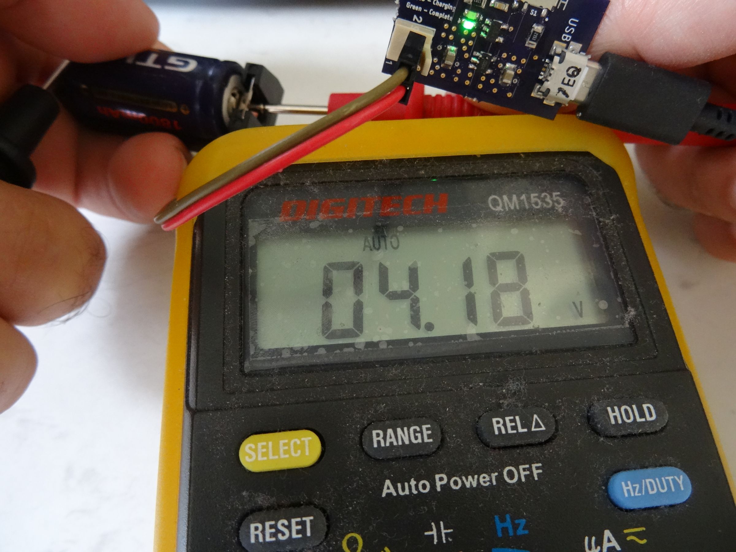 MCP73831 Li-Ion / Li-Polymer Battery Charger With Charge Complete ...