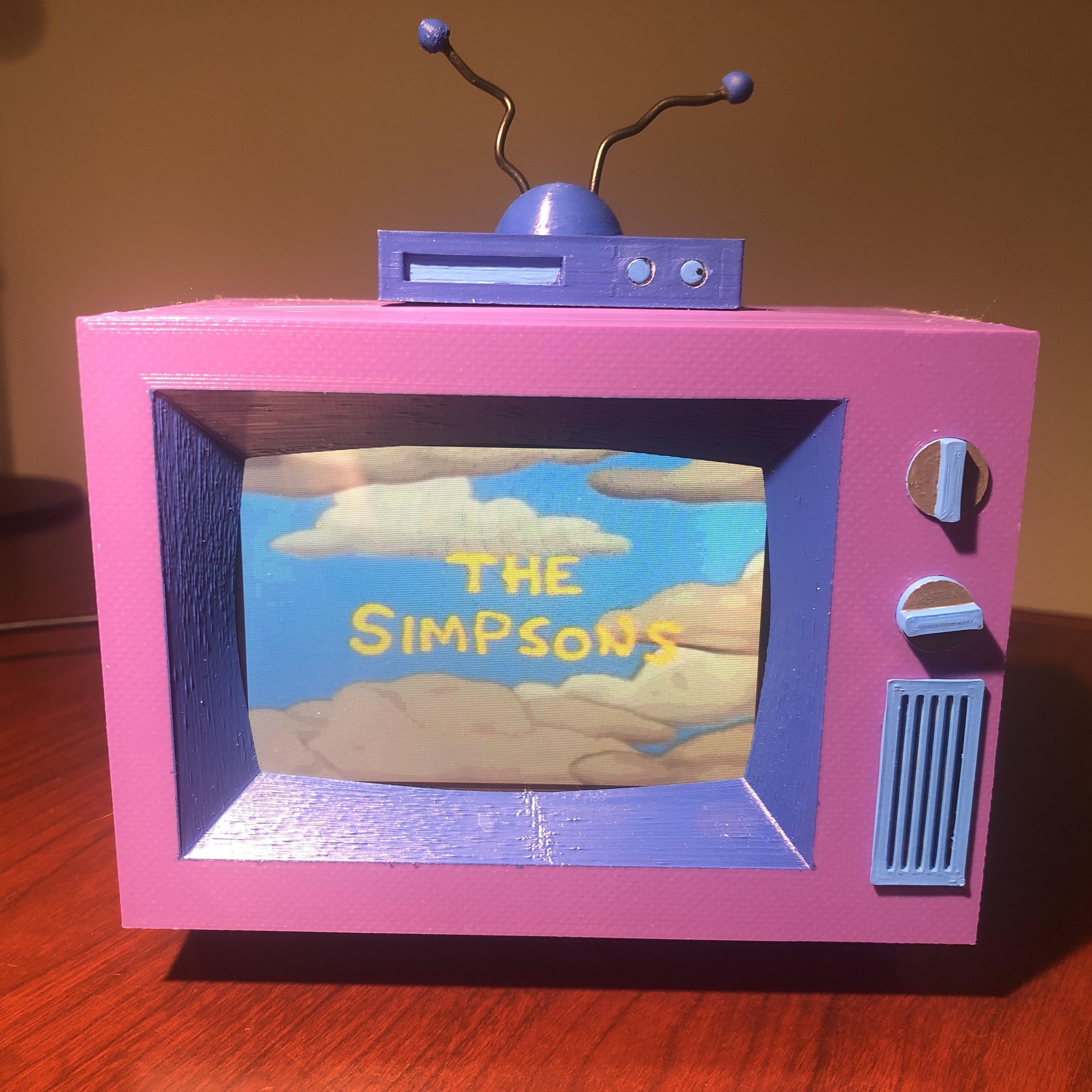 The Simpsons TV - 3.5" Screen Version : 22 Steps (with Pictures ...