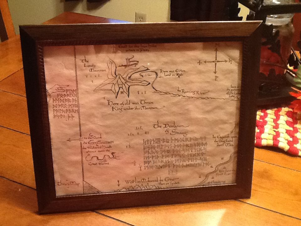 Thror's Map Replica : 3 Steps - Instructables