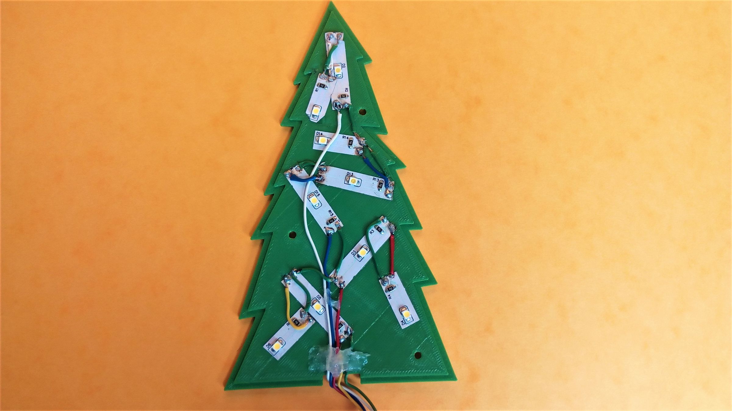 Christmas Tree 3D Printed and Arduino Leds Controled - Instructables