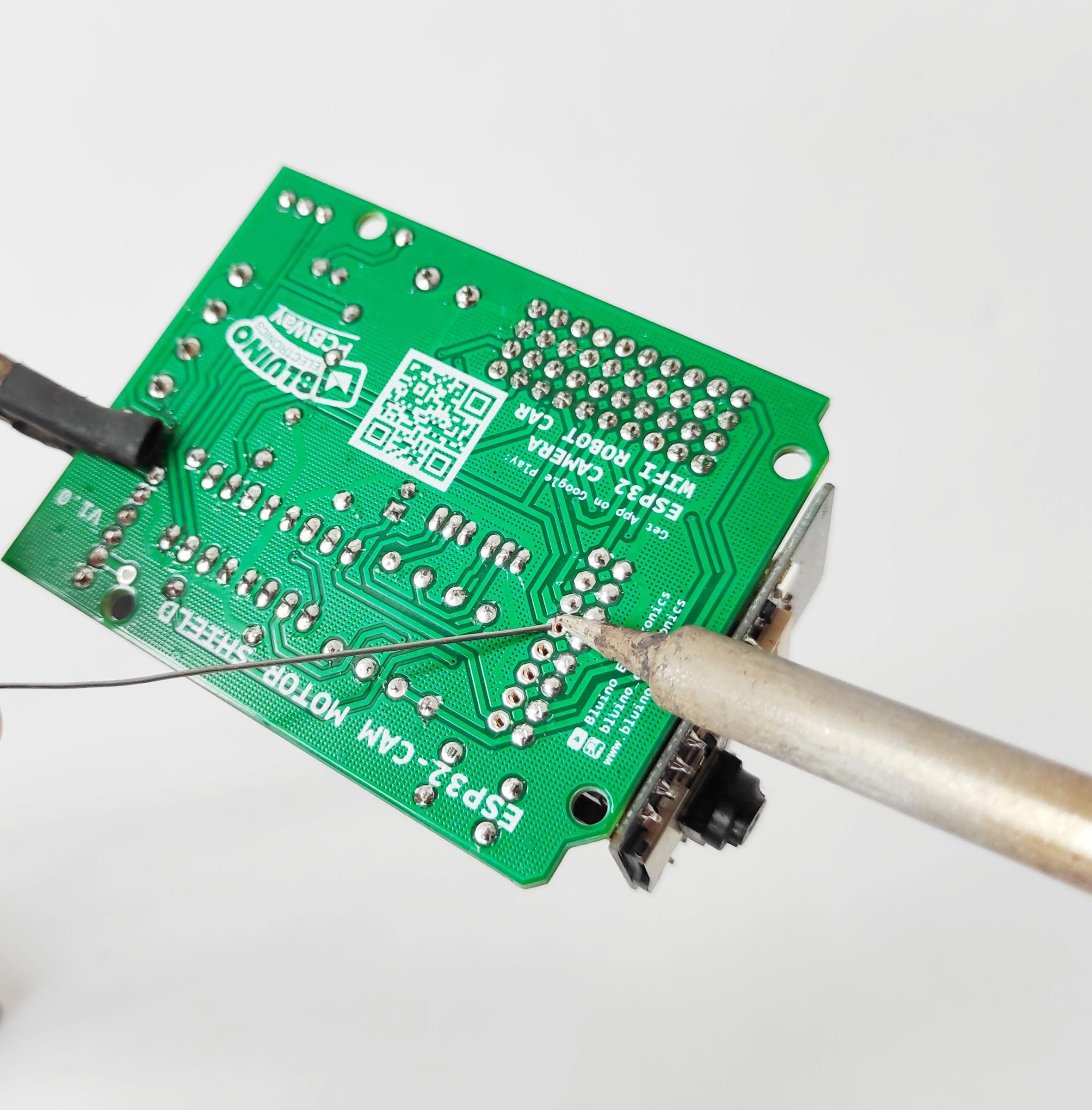 DIY ESP32 Camera Motor Shield - Wifi Camera Robot Car : 13 Steps (with ...