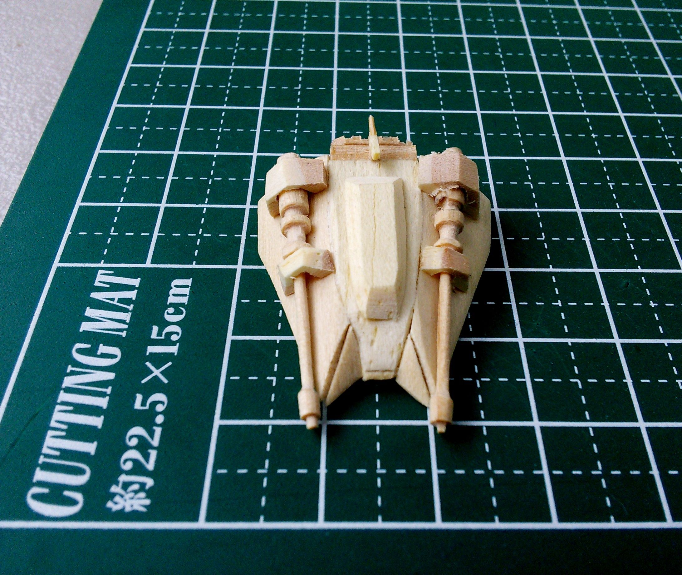 Mini Rebel Snowspeeder Popsicle Stick Model : 5 Steps (with Pictures ...