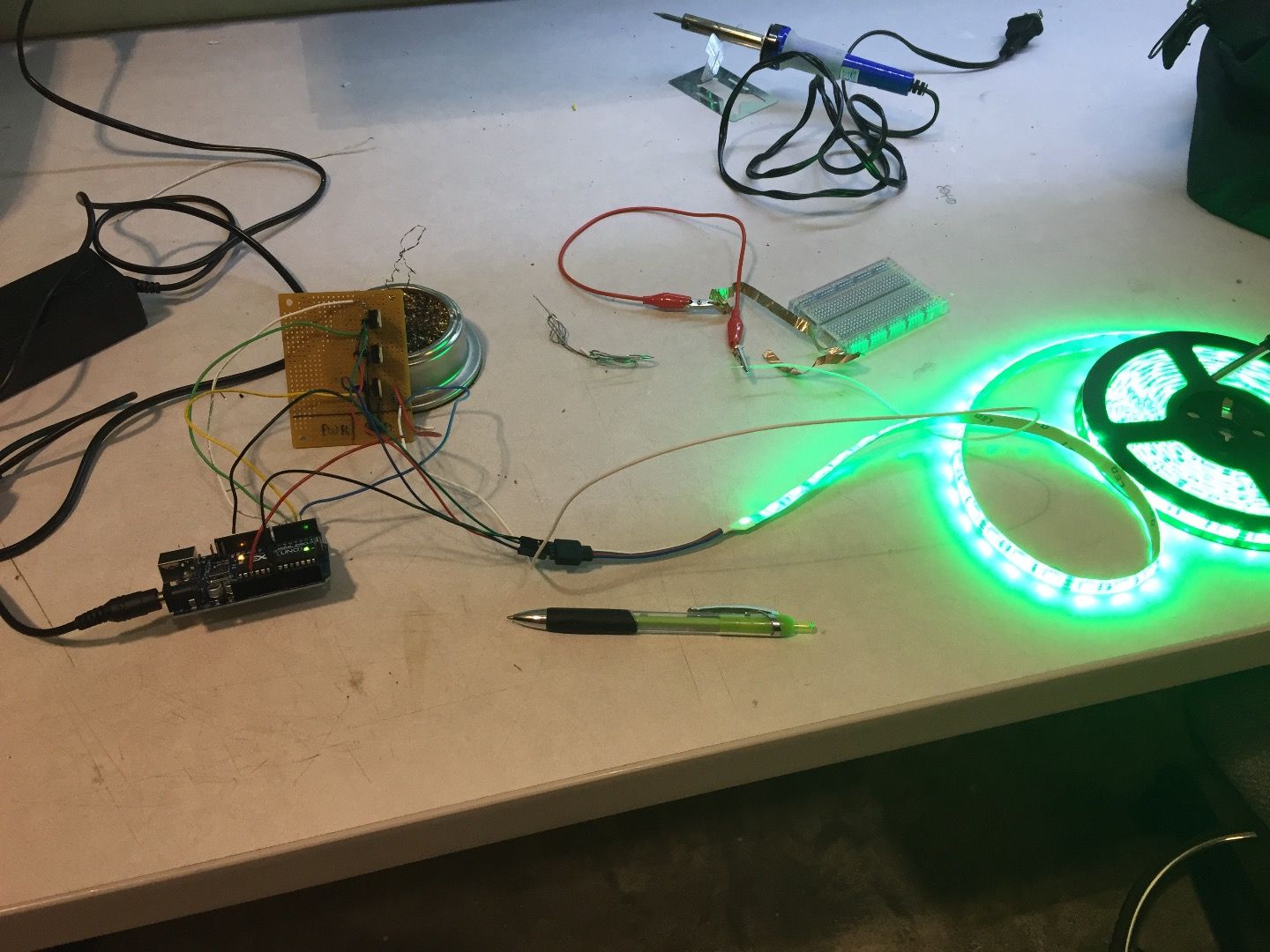 Infinity Mirror Color Changing Touch Table : 7 Steps (with Pictures ...