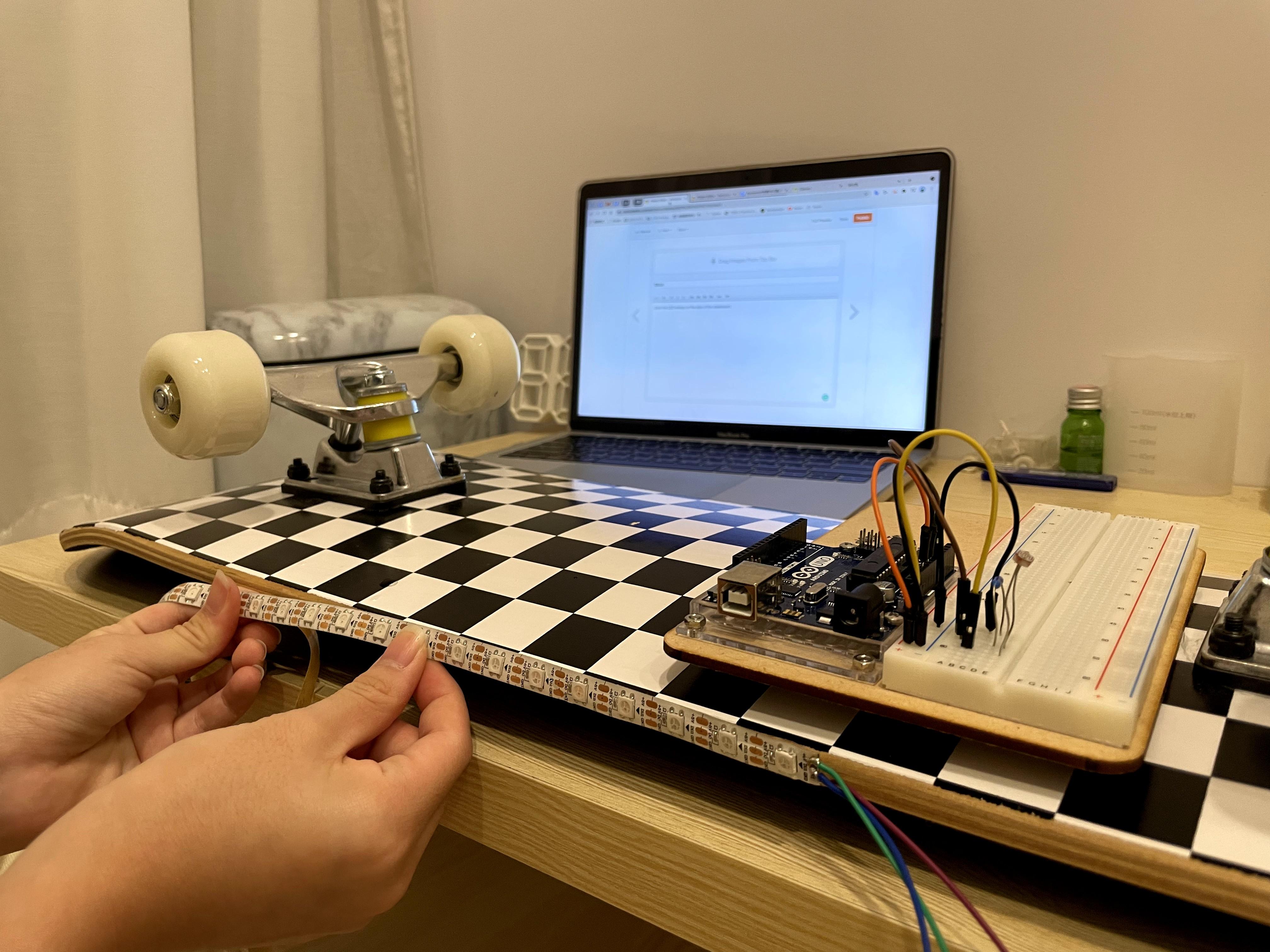 Arduino LED Skateboard. VERSION 2 : 8 Steps - Instructables