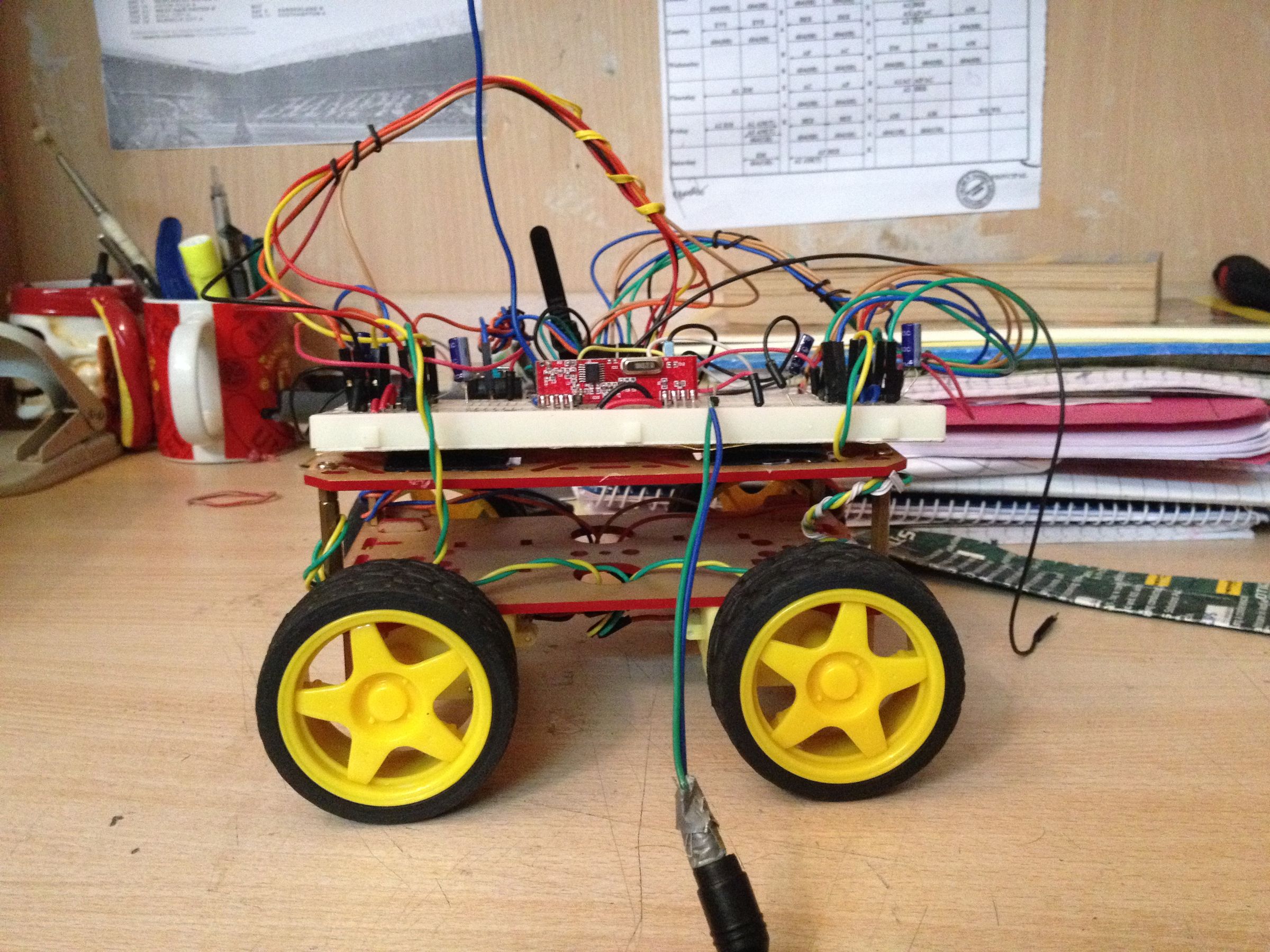 Wirelessly Control a Robot Using Arduino and RF Modules ! : 7 Steps ...