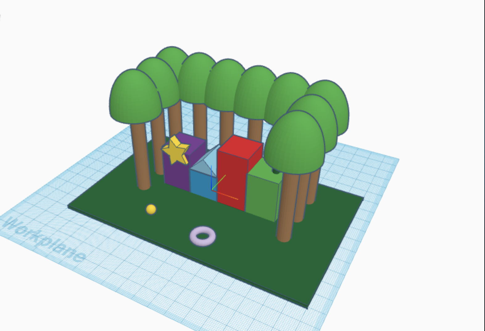 A Park With Tinkercad Code Blocks : 9 Steps - Instructables