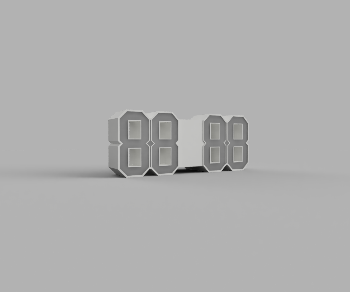 LED CLOCK in Fusion 360 : 3 Steps - Instructables