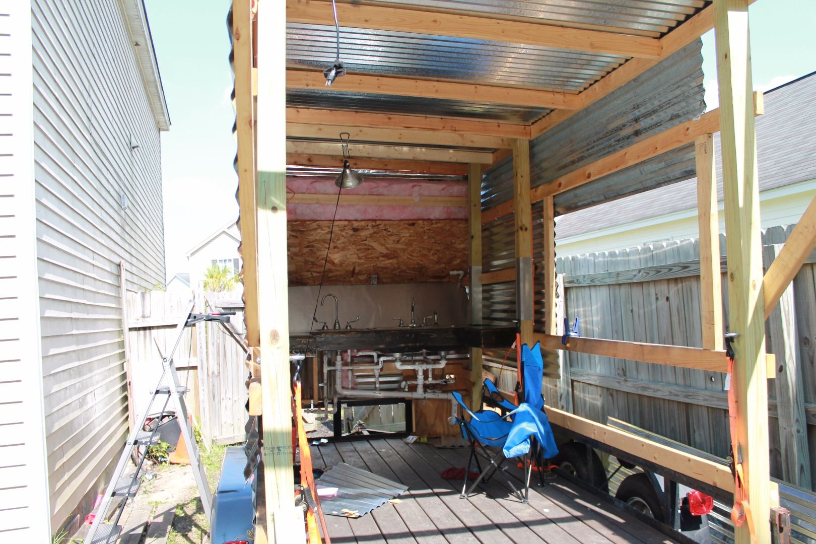 Building a Competition BBQ Trailer or Food Vending Trailer : 21 Steps ...