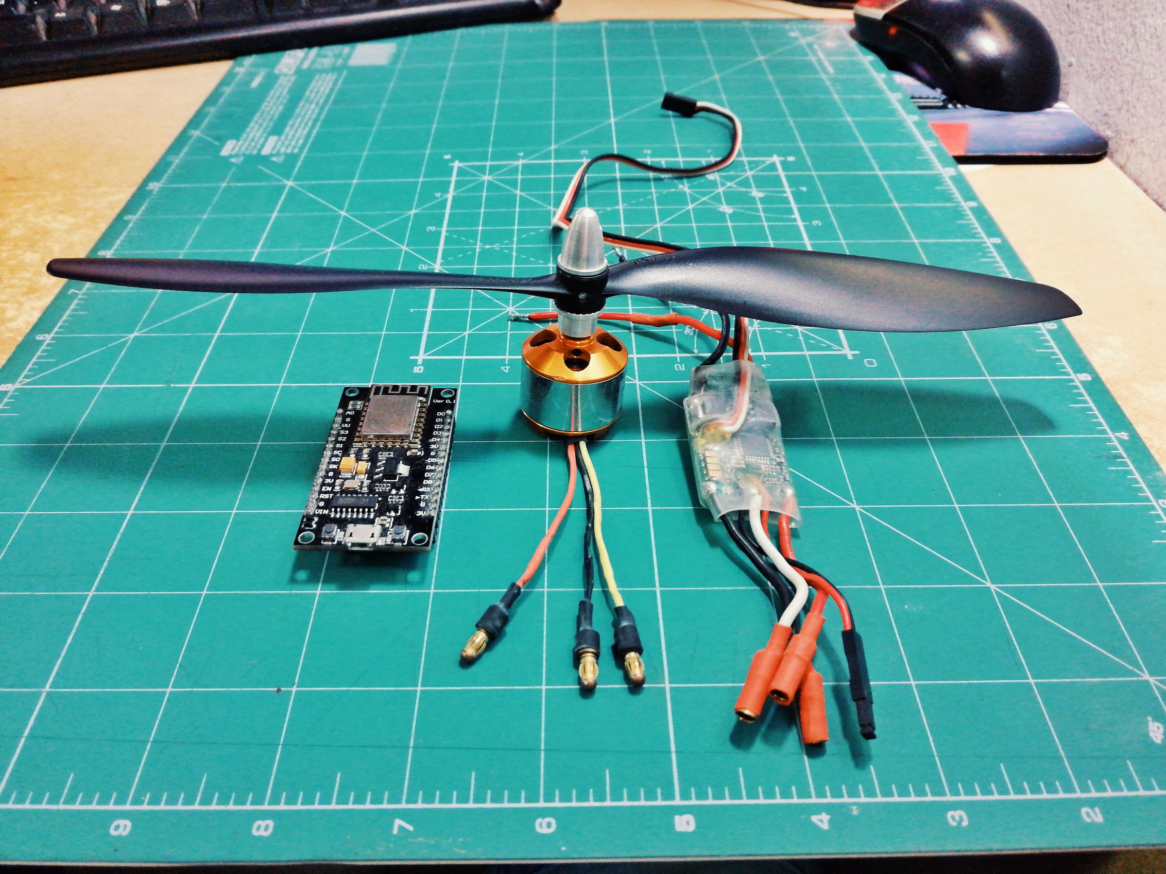 Speed Control for Brushless Motors With an ESP8266 : 7 Steps ...