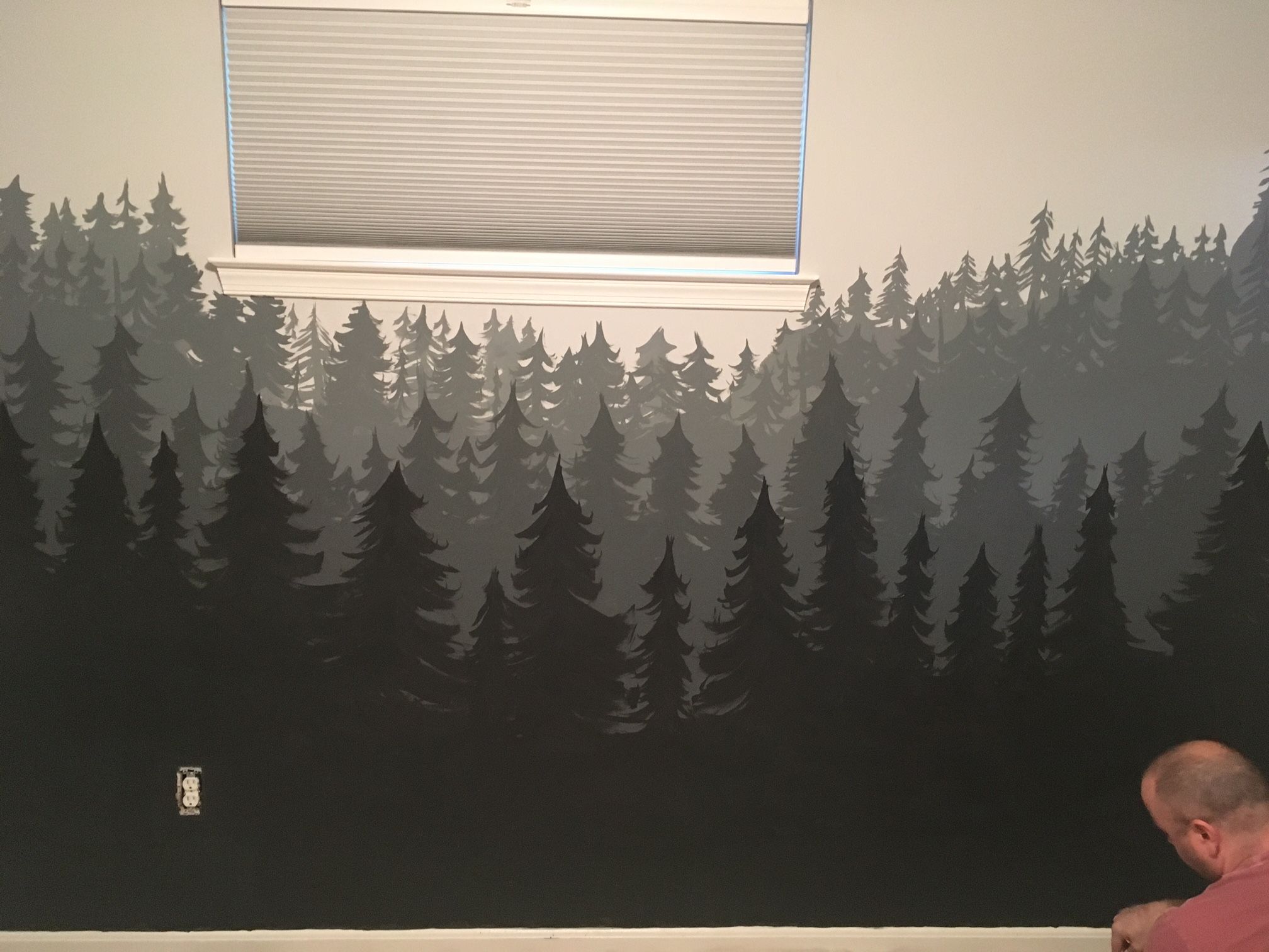Make Your Own Forest Wall Mural : 7 Steps (with Pictures) - Instructables