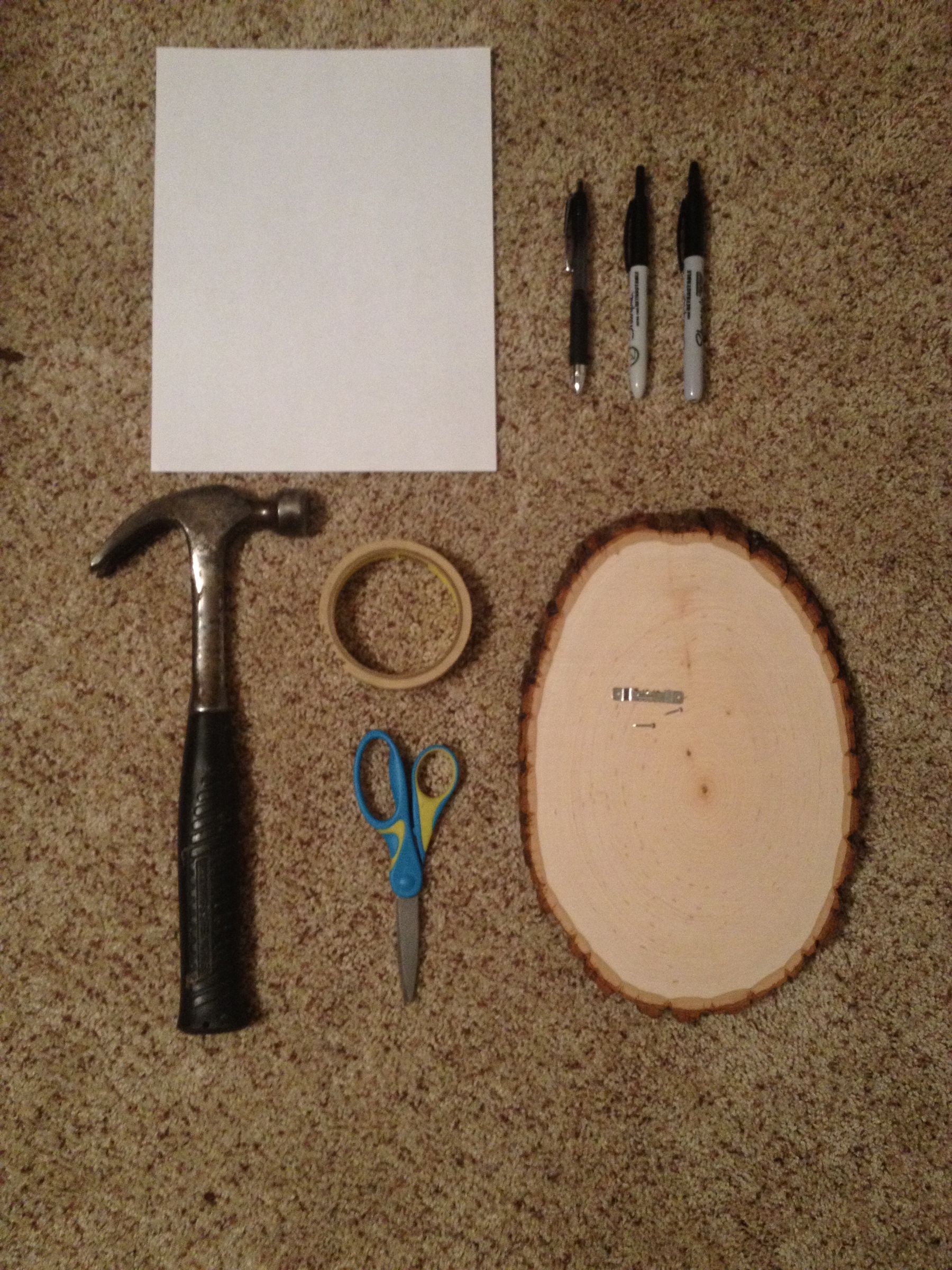 Personalized Wooden Plaque : 4 Steps - Instructables
