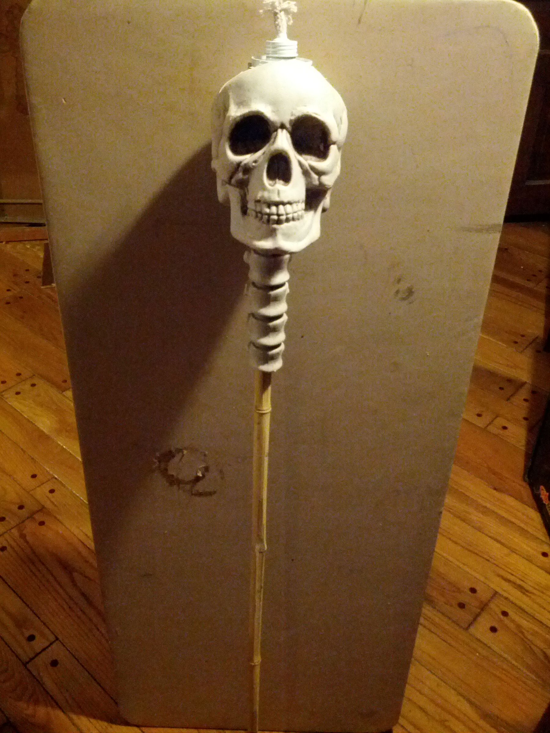 Skeleton Tiki Torch : 5 Steps (with Pictures) - Instructables