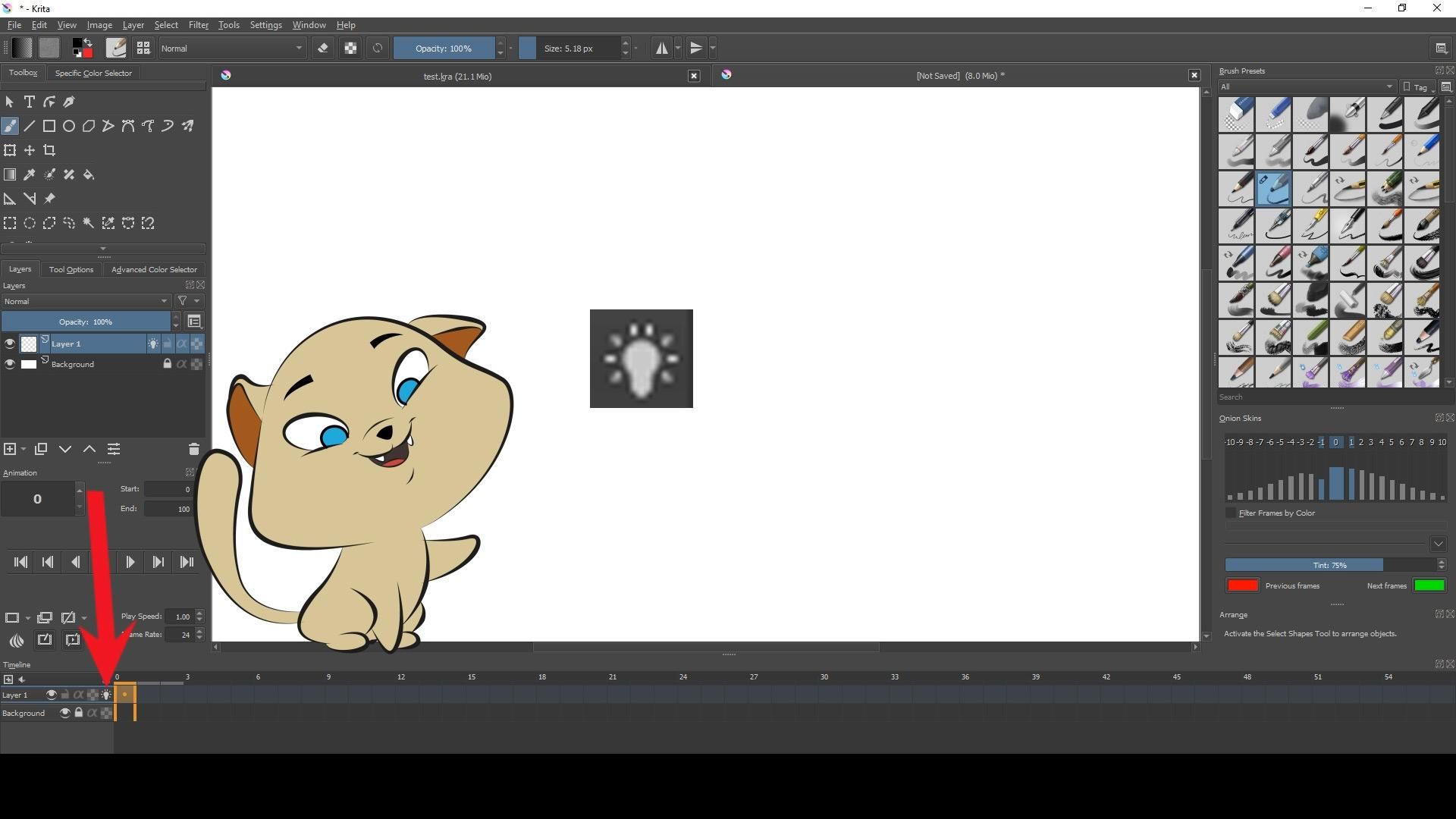 How to Animate in Krita : 8 Steps - Instructables