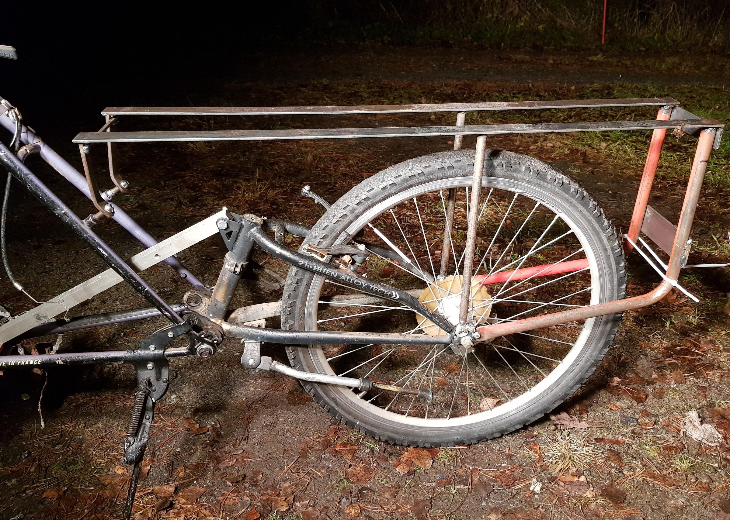 Longtail Cargo Bicycle (reversible, Bolted to Frame) : 6 Steps ...