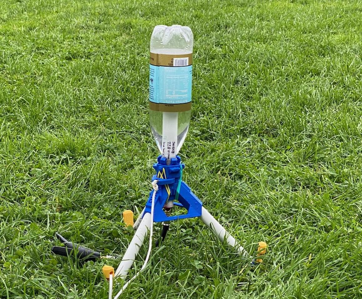 3D Printed Water Rocket Launcher (old) : 7 Steps (with Pictures ...