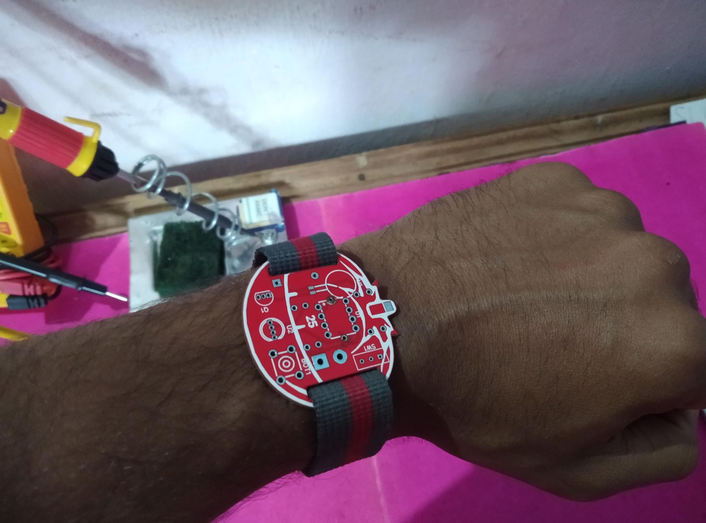 DIY Pomodoro PCB Watch - Boost Your Productivity! : 13 Steps ...
