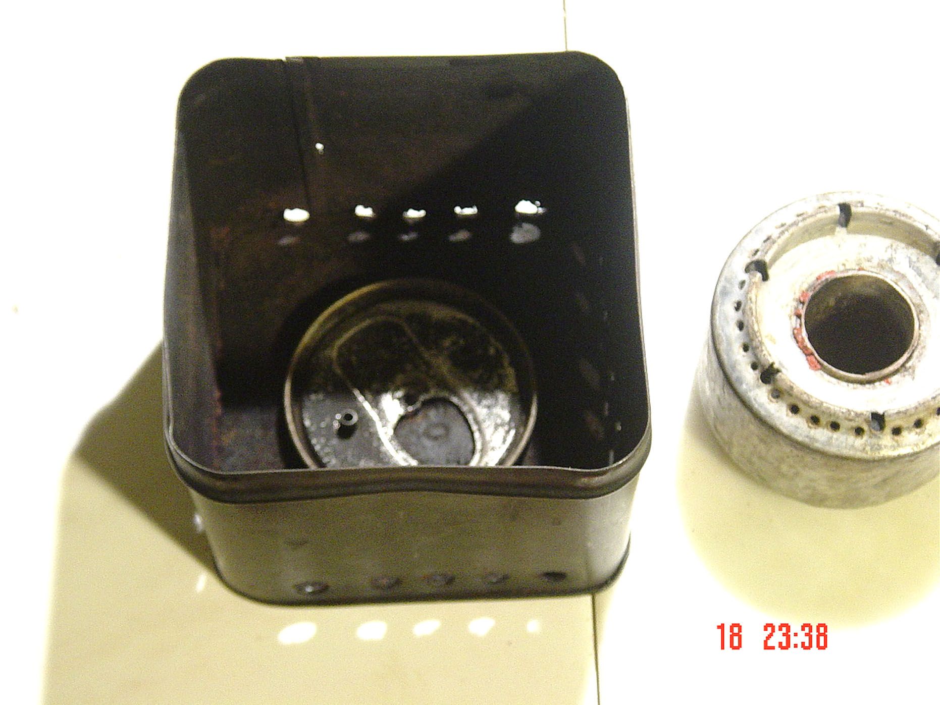 Ultra Lighweight Alcohol Burning Emergency Stove (also Good for ...
