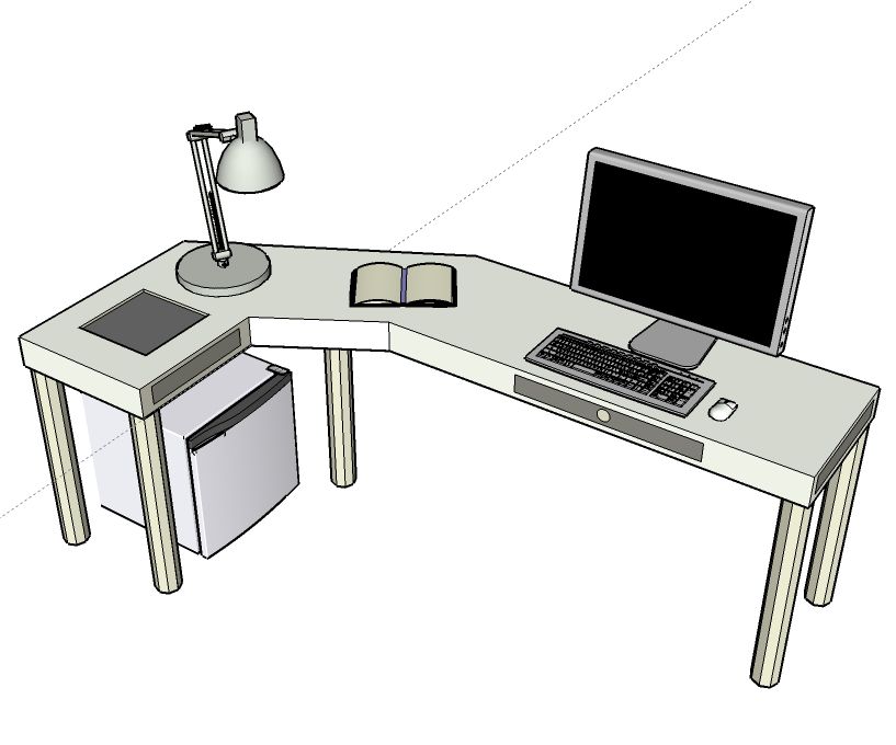 Simple Working gaming Desk Instructables