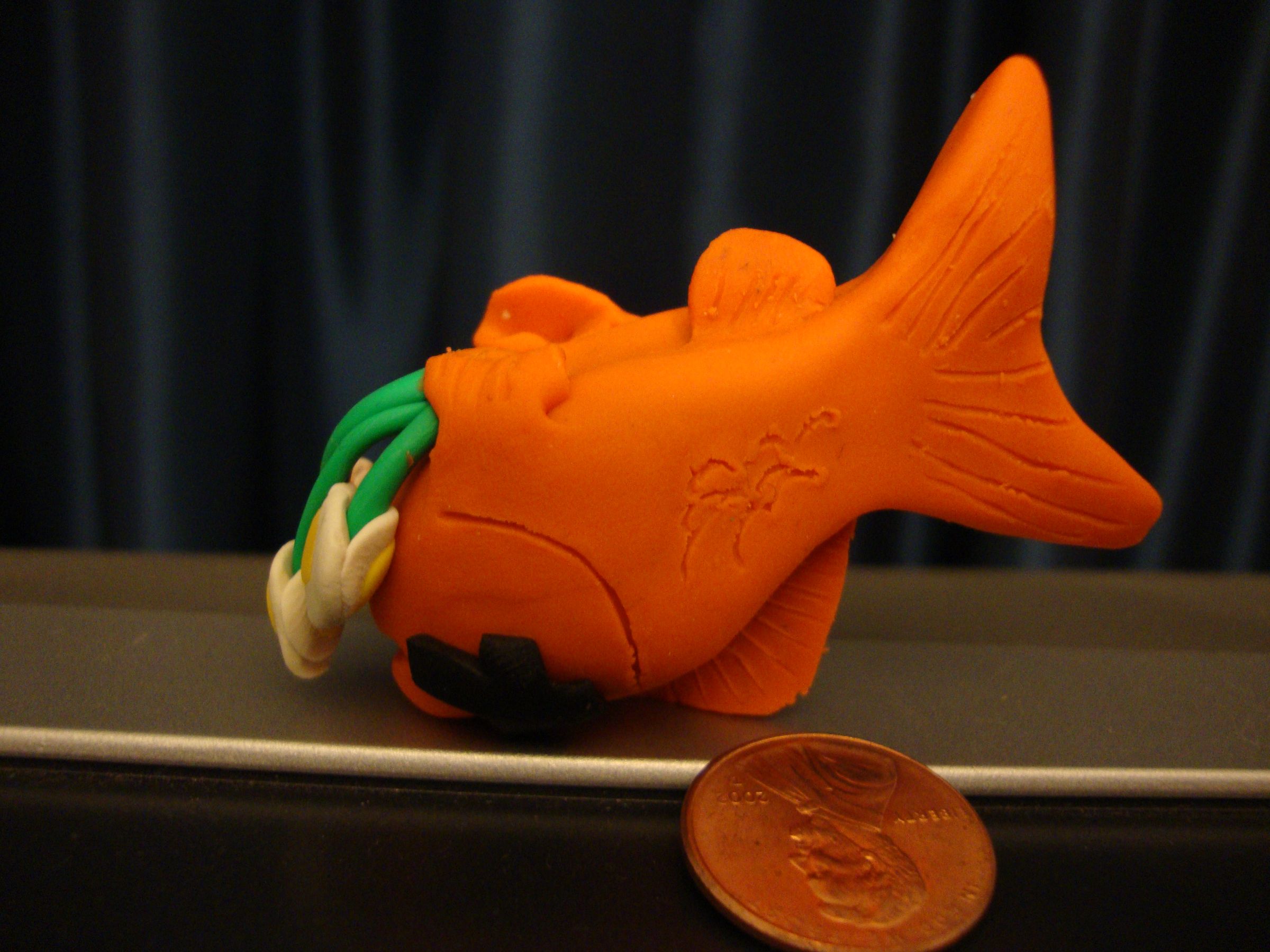 Amusing Dead Fish Sculpey Sculpture : 13 Steps - Instructables