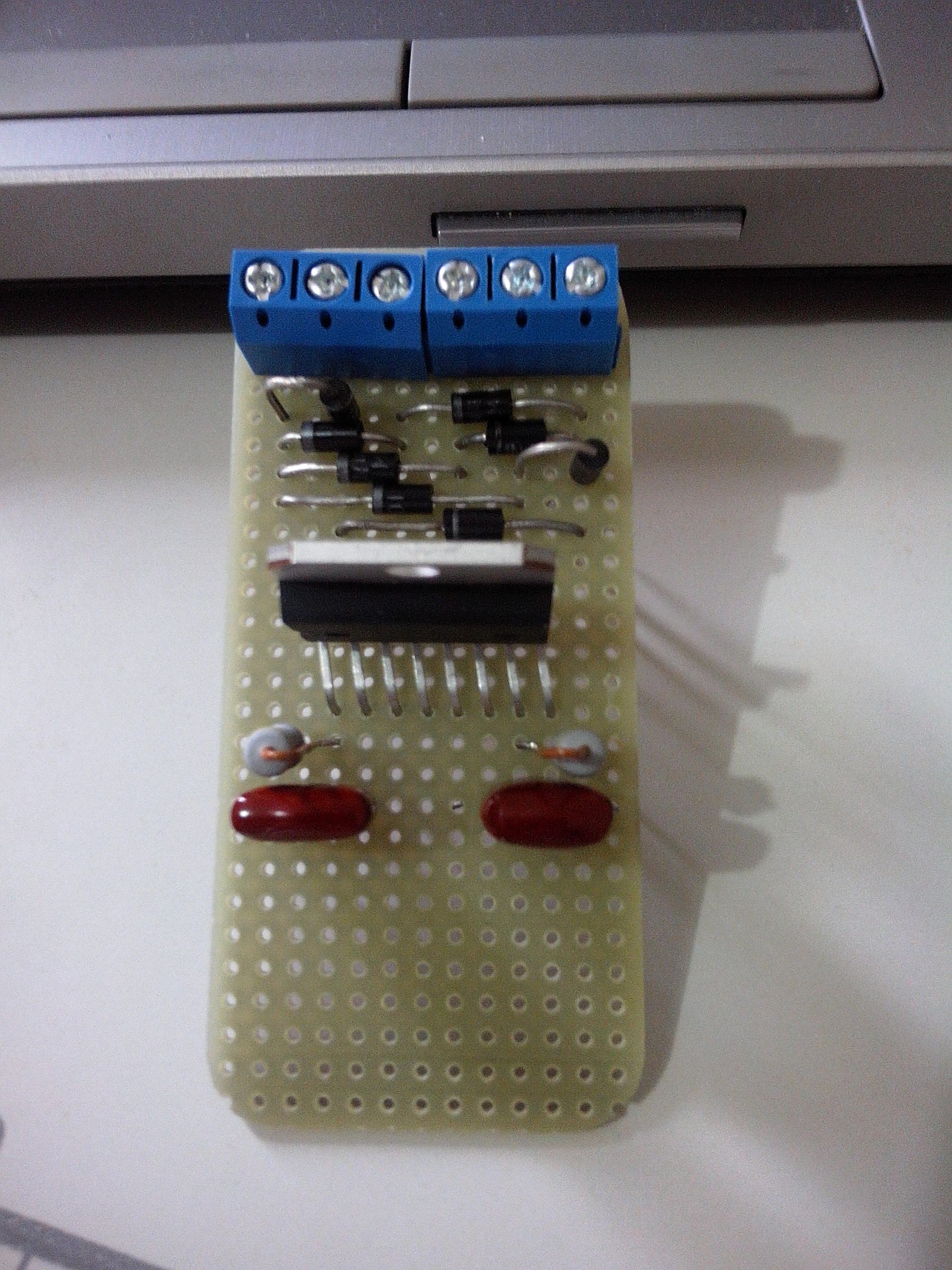 Dual H-Bridge - L298 Breakout Board - Homemade : 6 Steps - Instructables