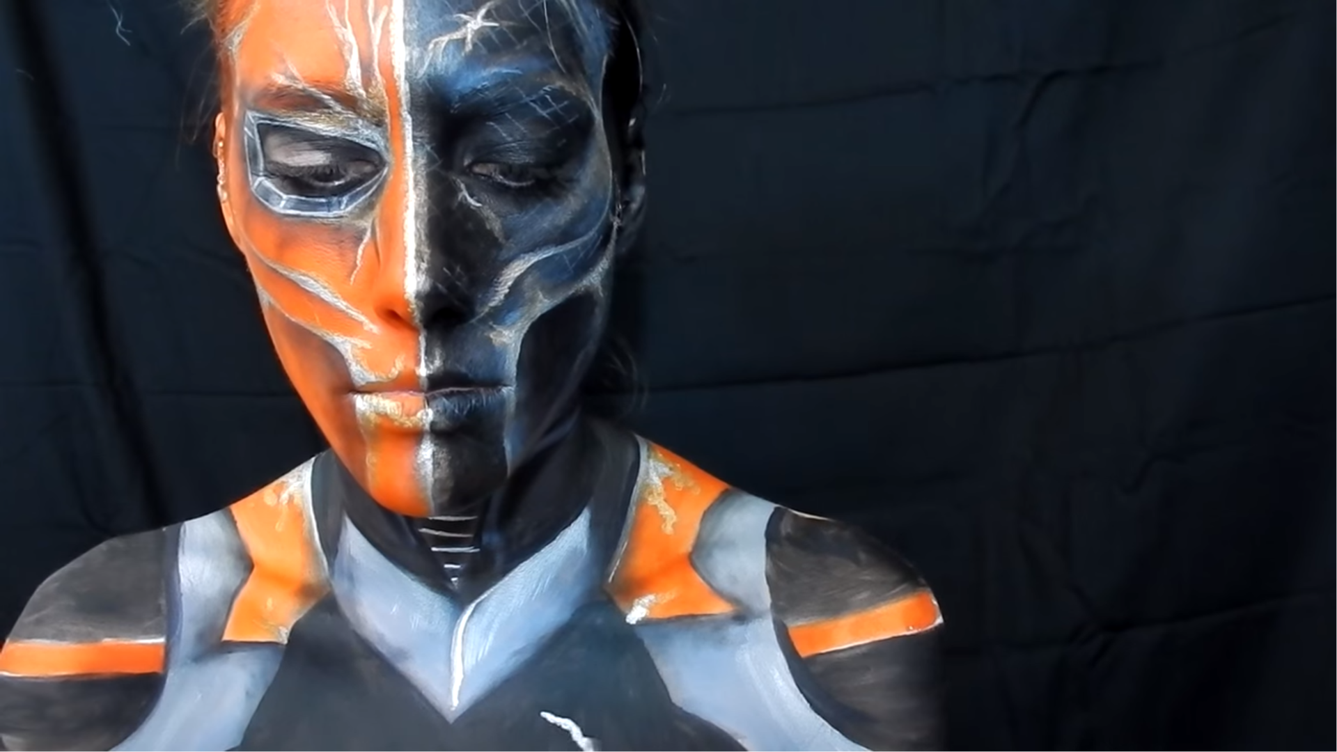 Deathstroke Face Paint! : 17 Steps (with Pictures) - Instructables