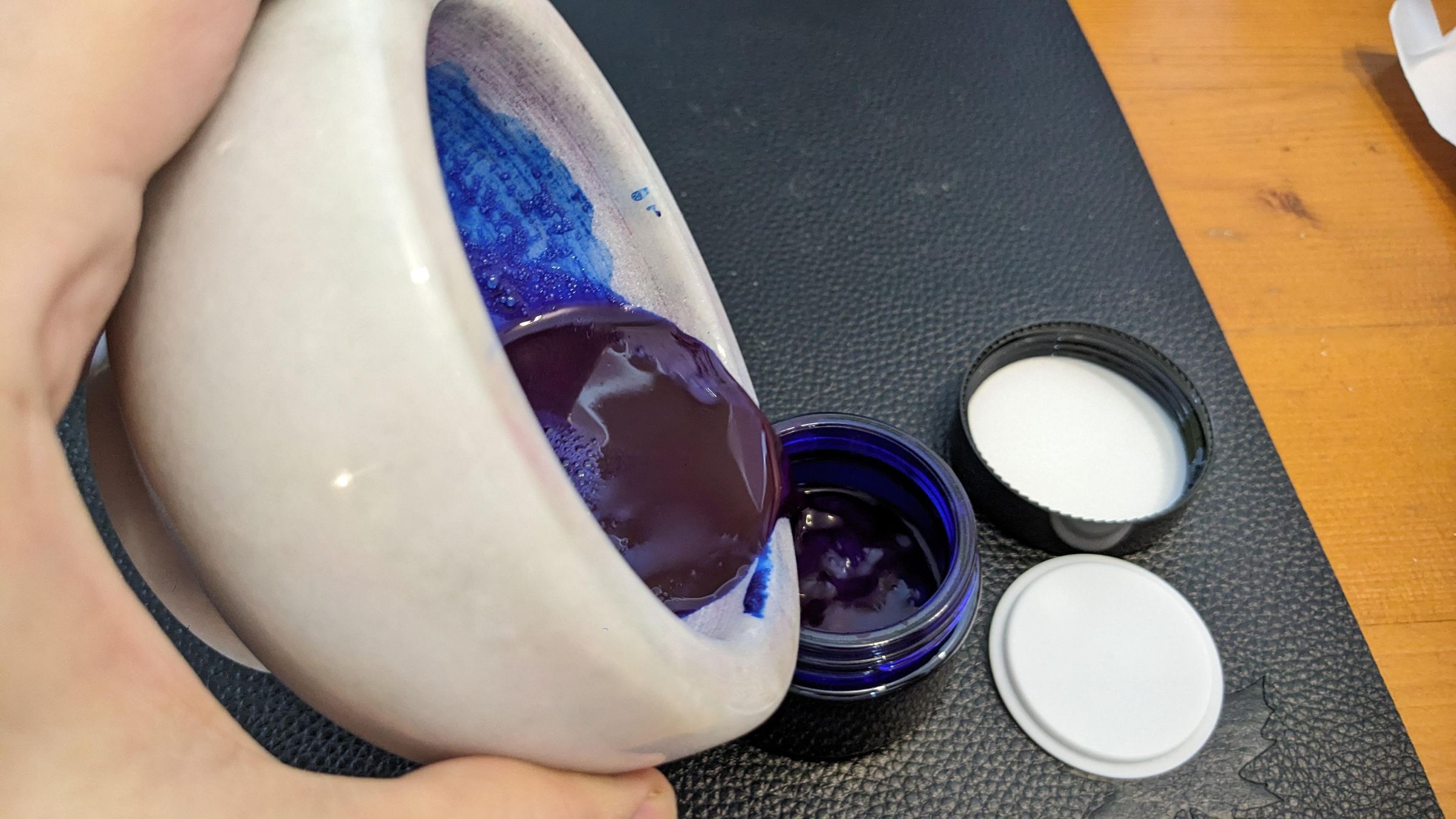 Recipe for a Multipurpose, Biodegradable and Wet-Erase Blue Ink for ...