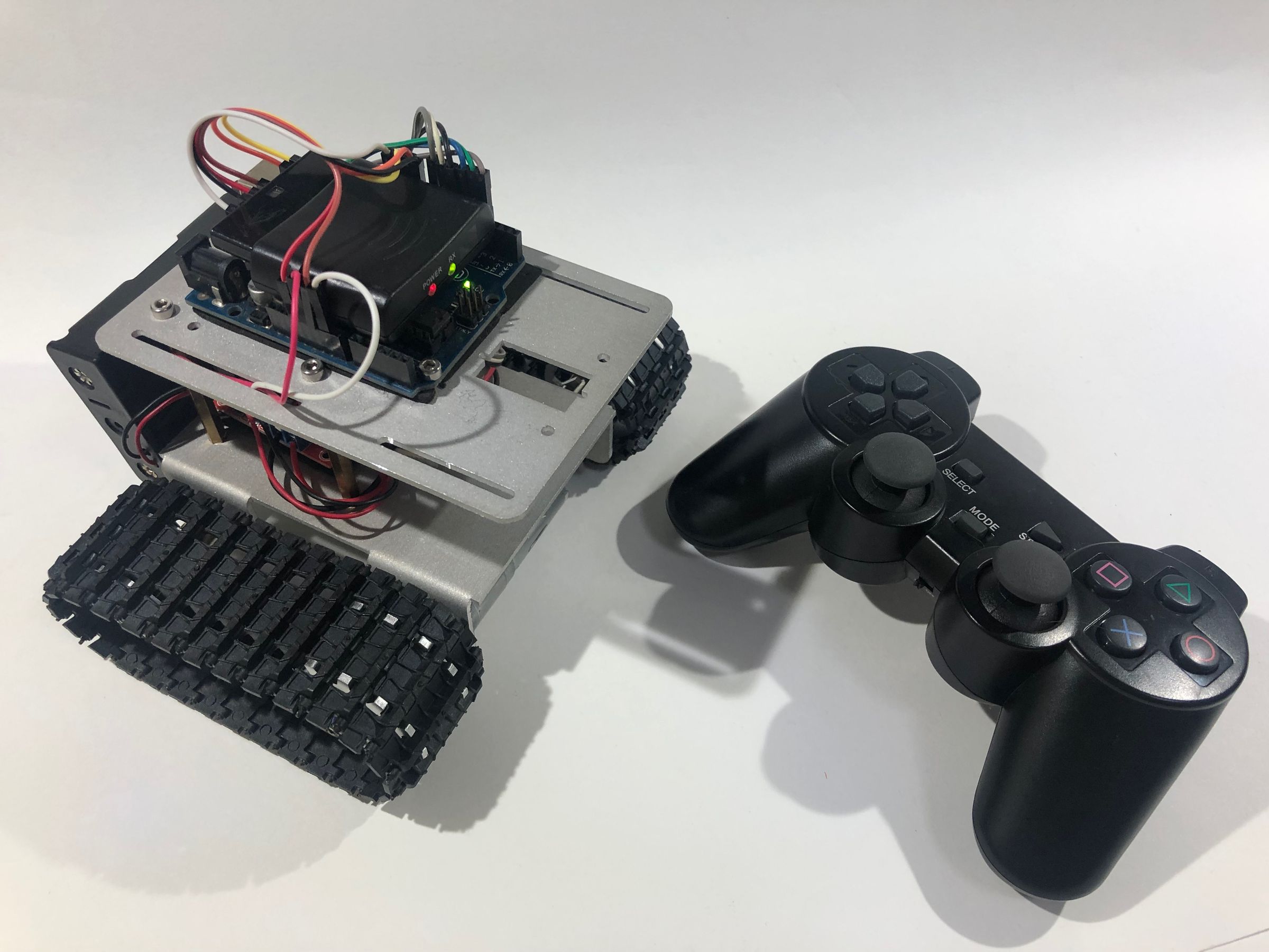 Arduino Robot With PS2 Controller (PlayStation 2 Joystick) : 10 Steps ...
