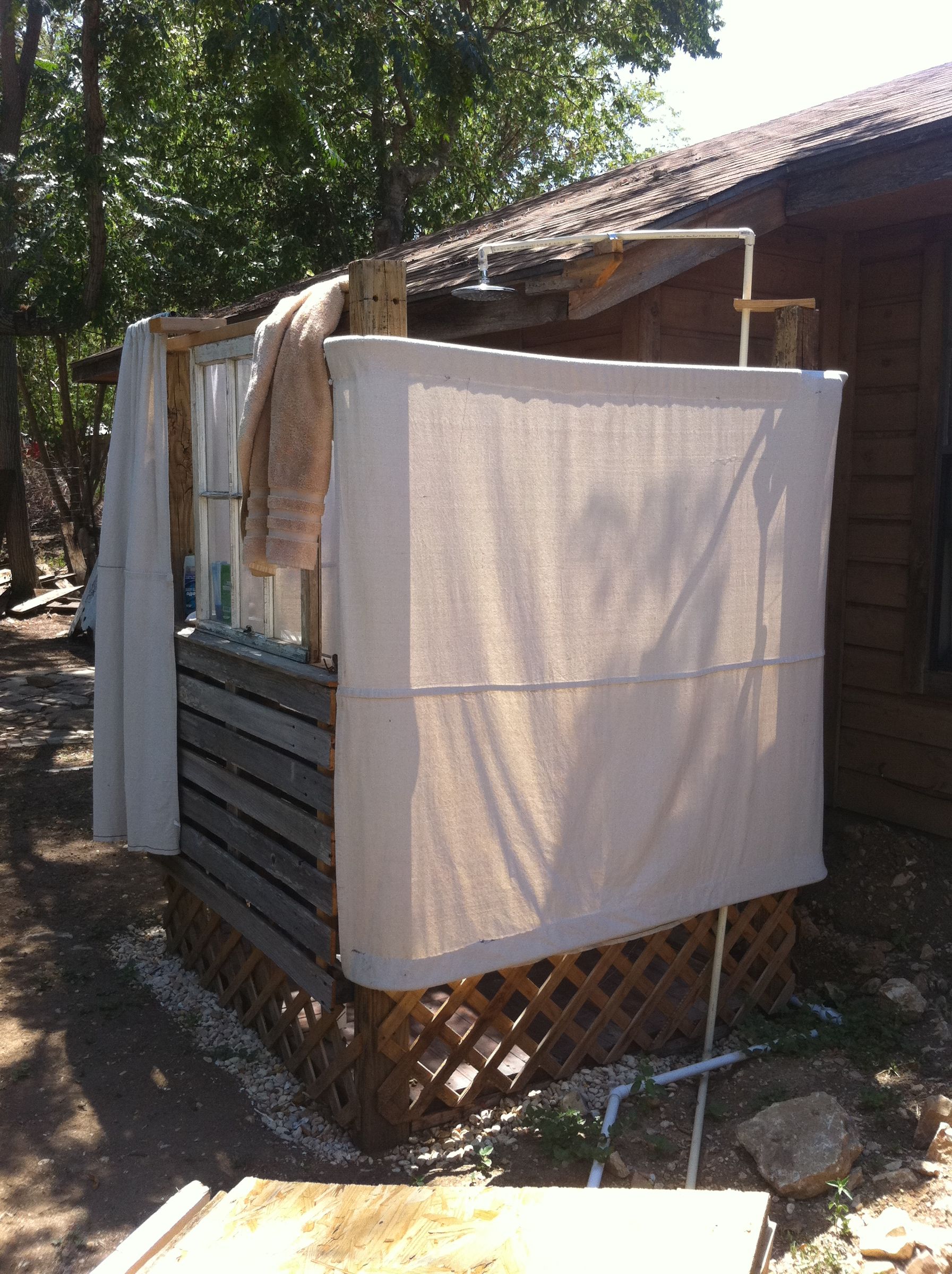 Solar Outdoor Shower : 9 Steps - Instructables