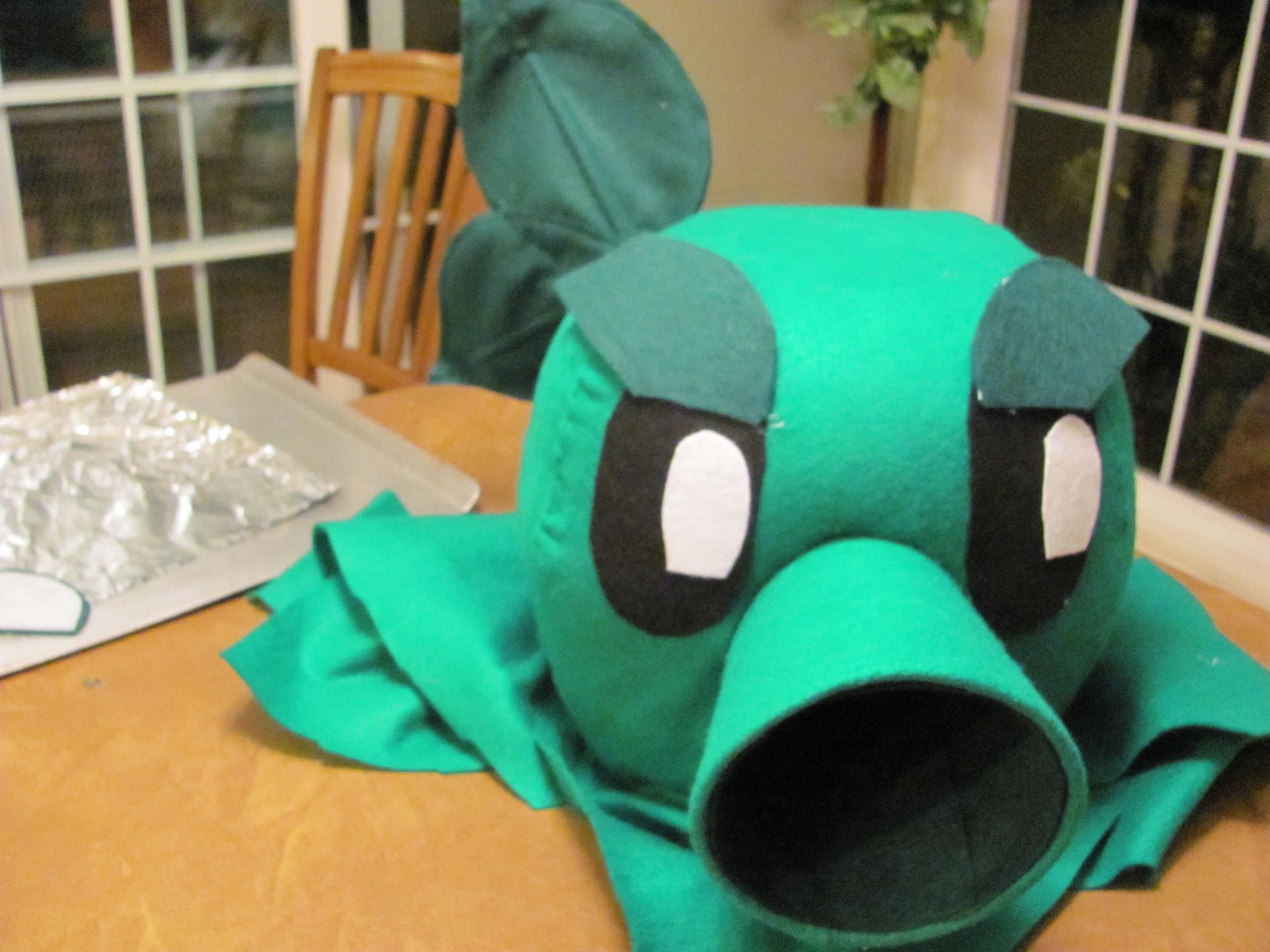 Peashooter Costume Head : 9 Steps - Instructables