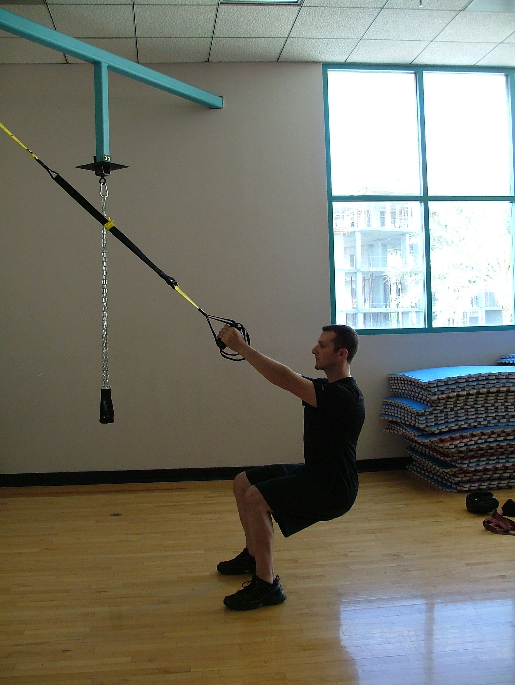 The Chains Suspension Exercise Device for Body Leverage Training : 3 ...