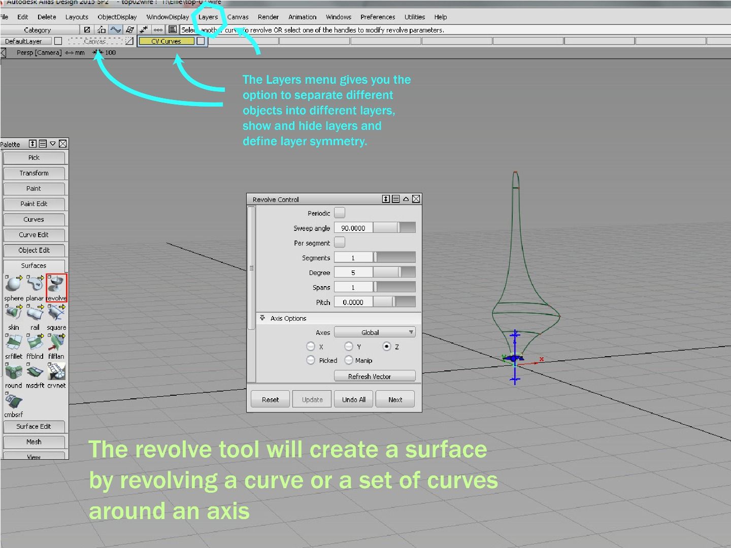 Alias Surfaces: Spinning Top : 7 Steps - Instructables