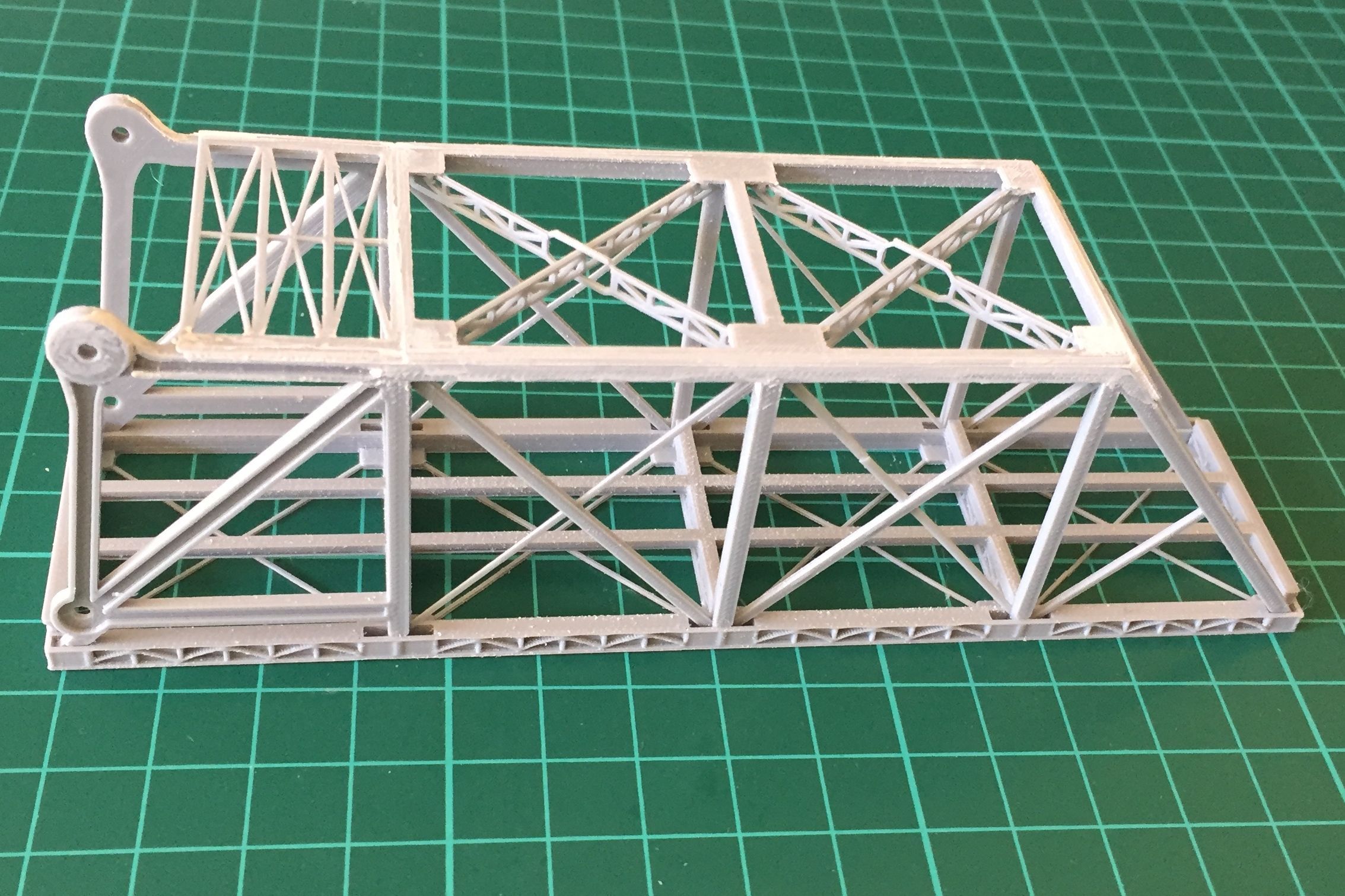 Building a 1:160 (N) Scale Model of a Girder Railroad Bridge : 8 Steps ...